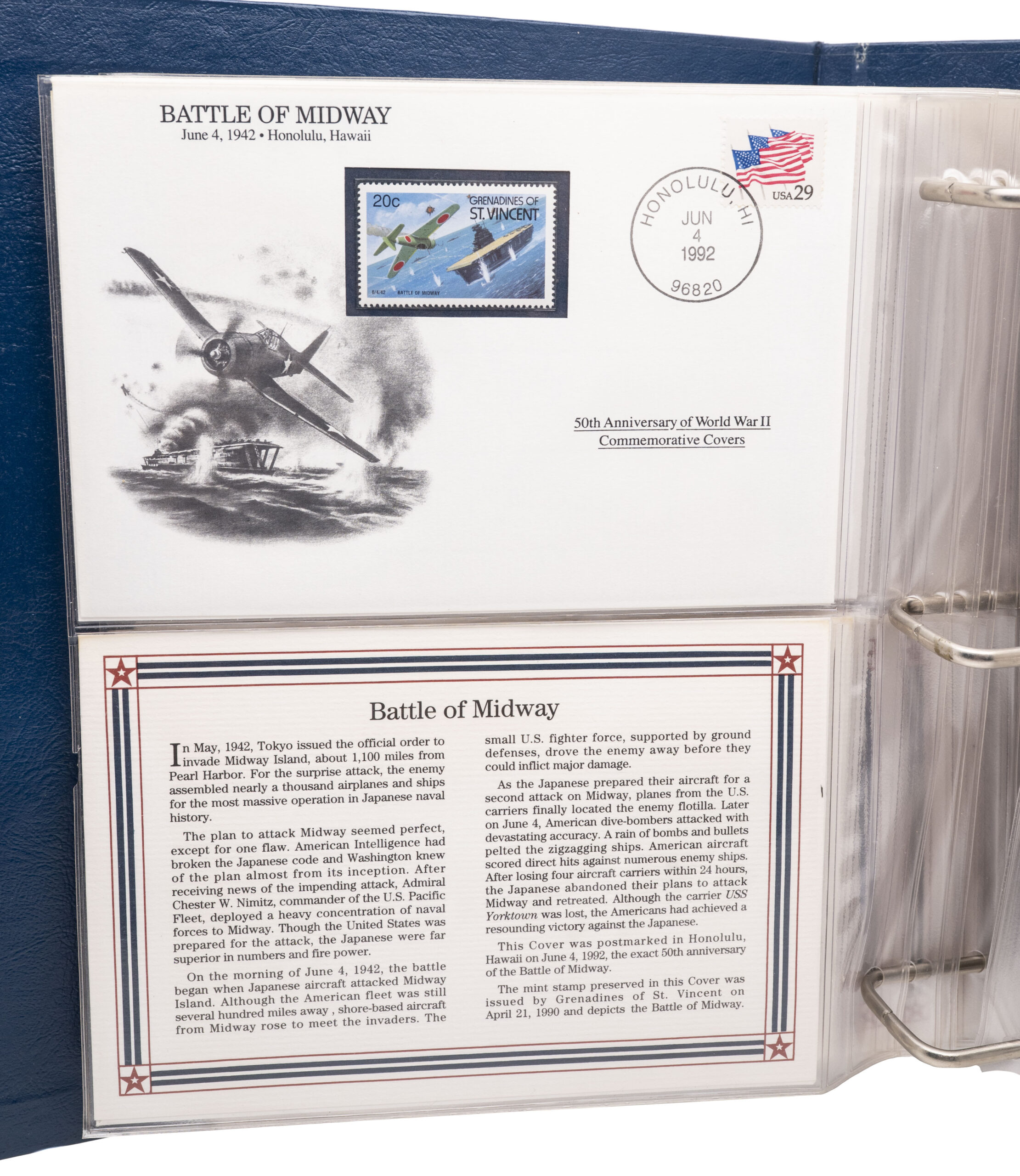 50th Anniversary World War II Commemorative Covers Collection (MIS3382 ...