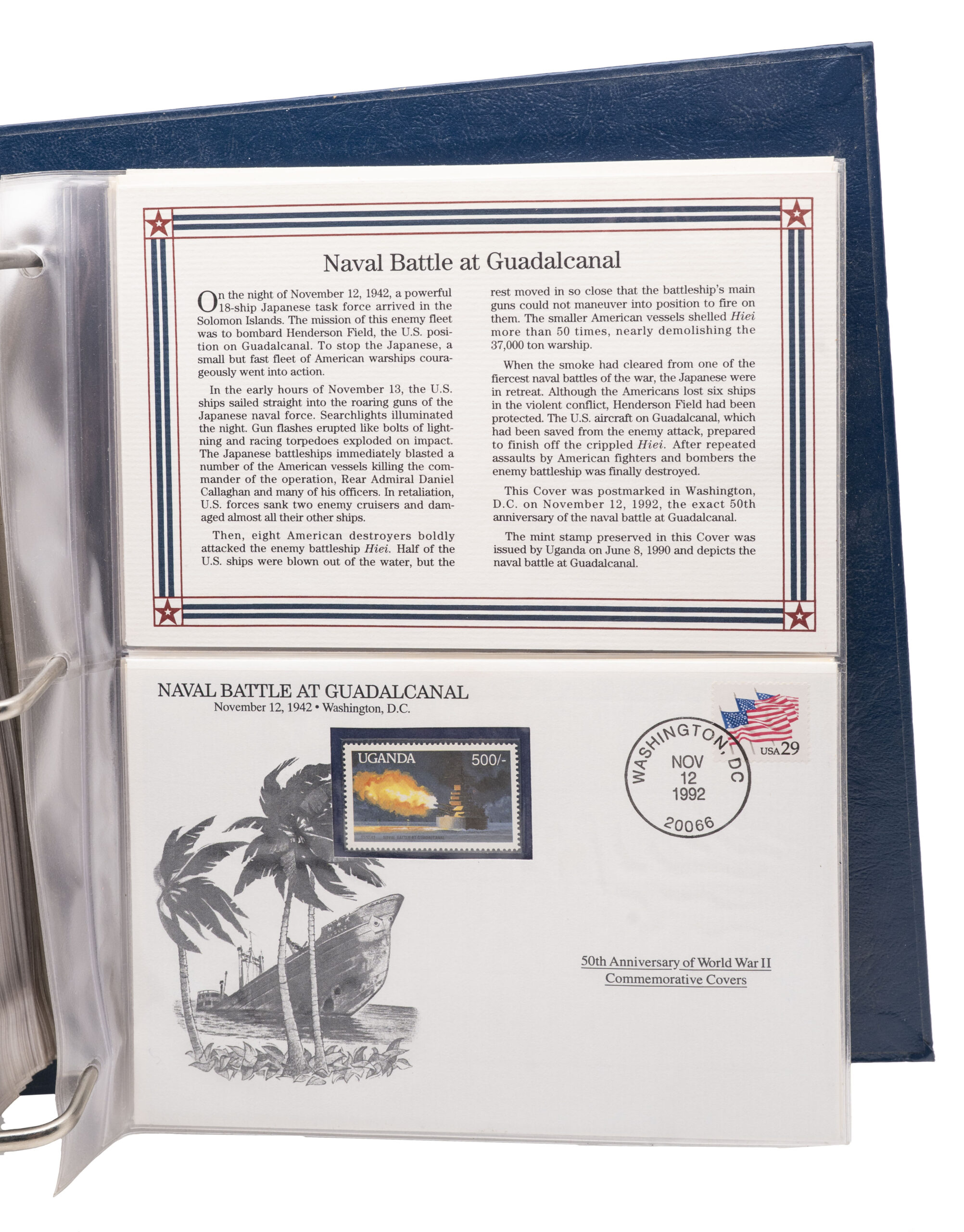 50th Anniversary World War II Commemorative Covers Collection (MIS3382 ...