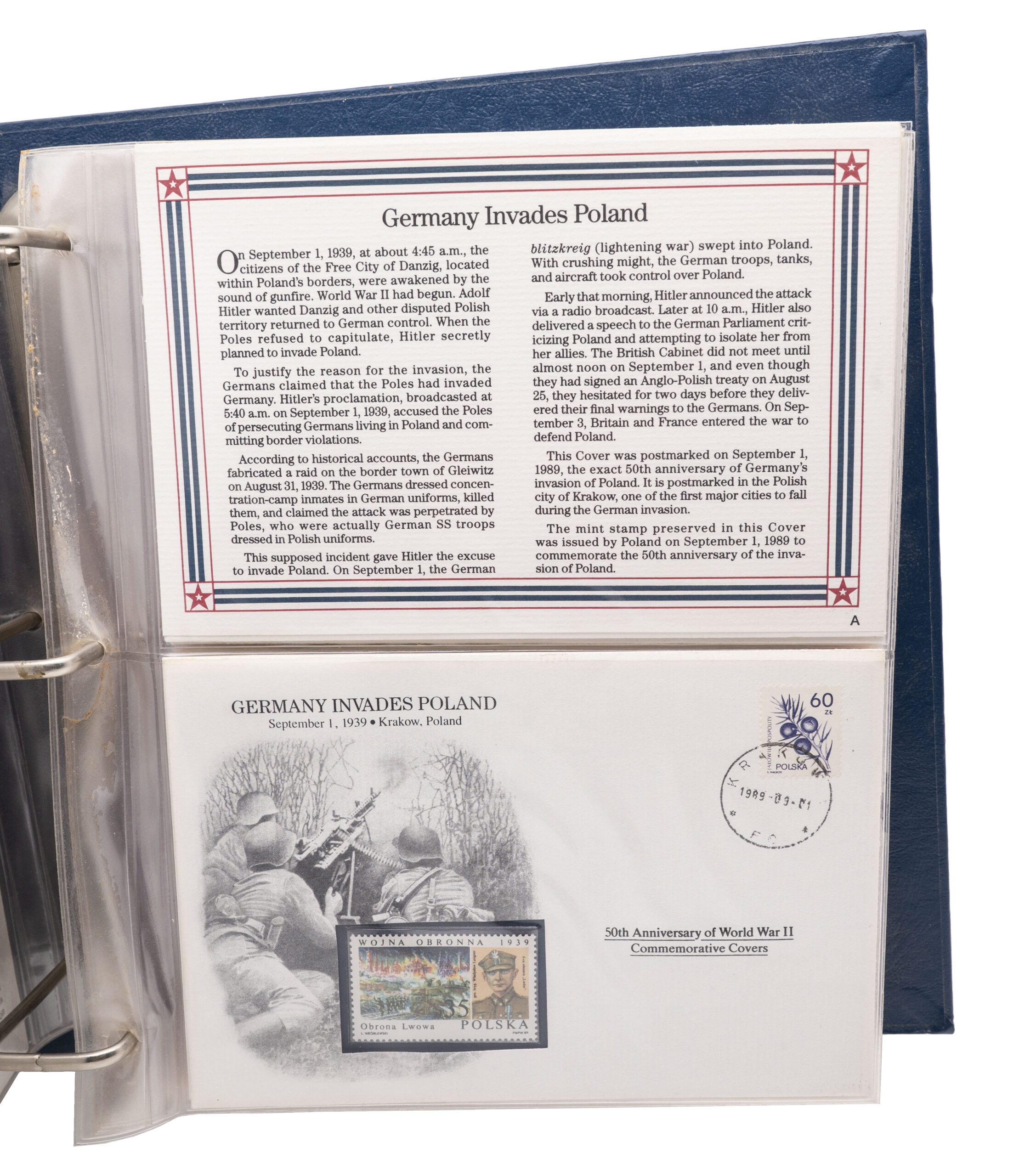 50th Anniversary World War II Commemorative Covers Collection (MIS3382 ...