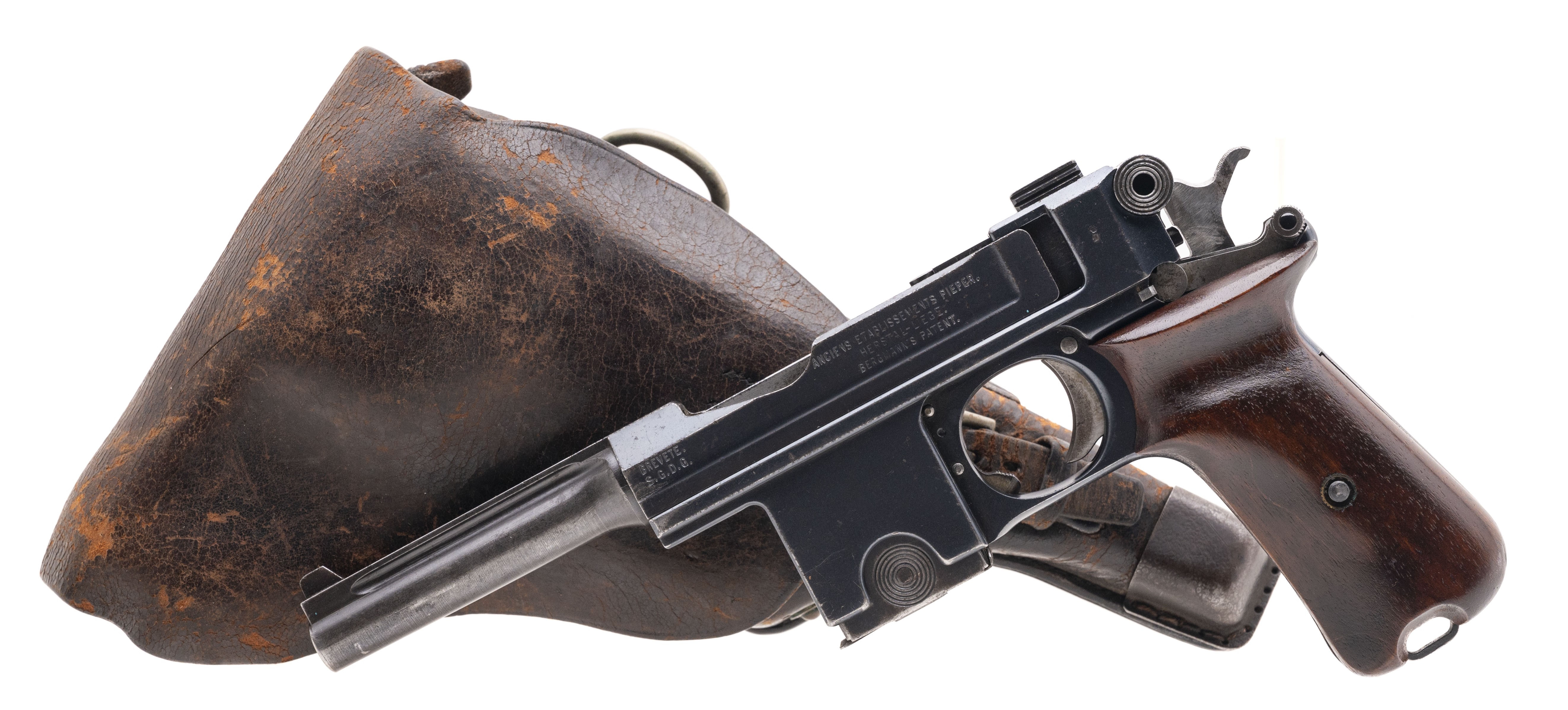 Bergman 1910/21 Danish Military Pistol 9mm Largo (PR66511) Consignment ...