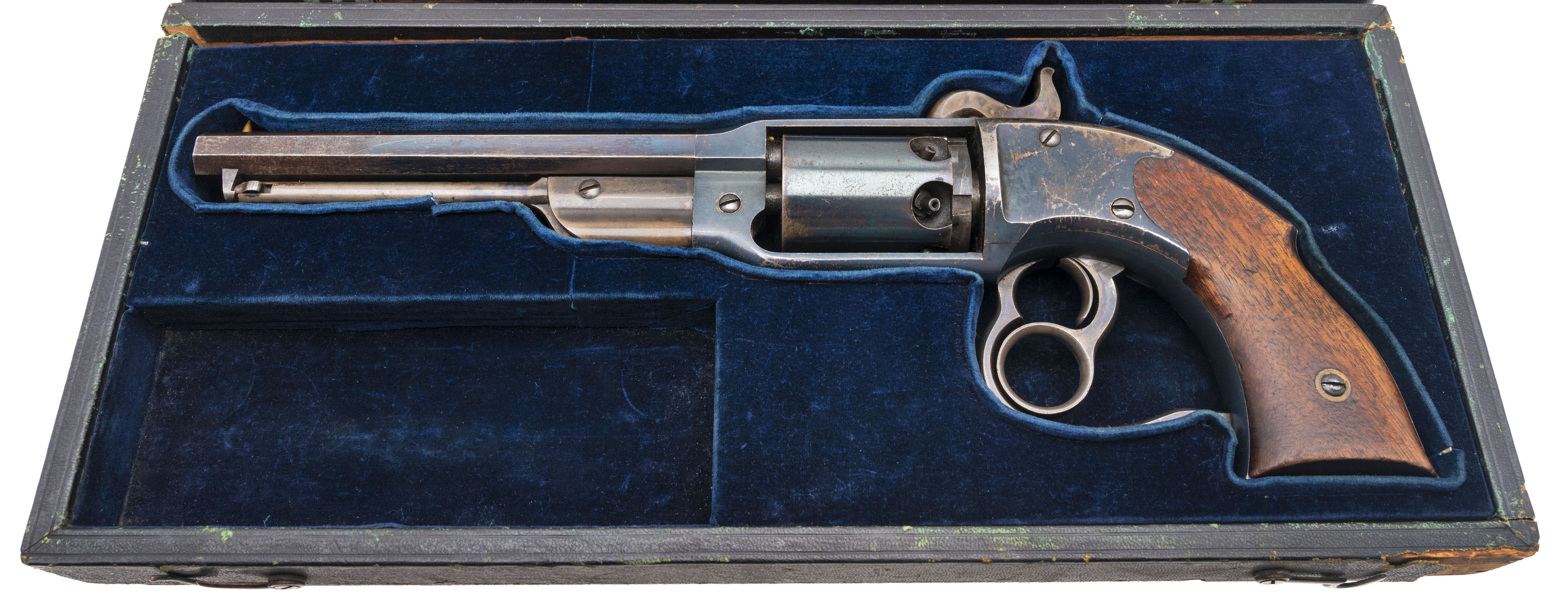 Very fine Cased Savage Revolving Firearms Company Navy Model (AH8553 ...