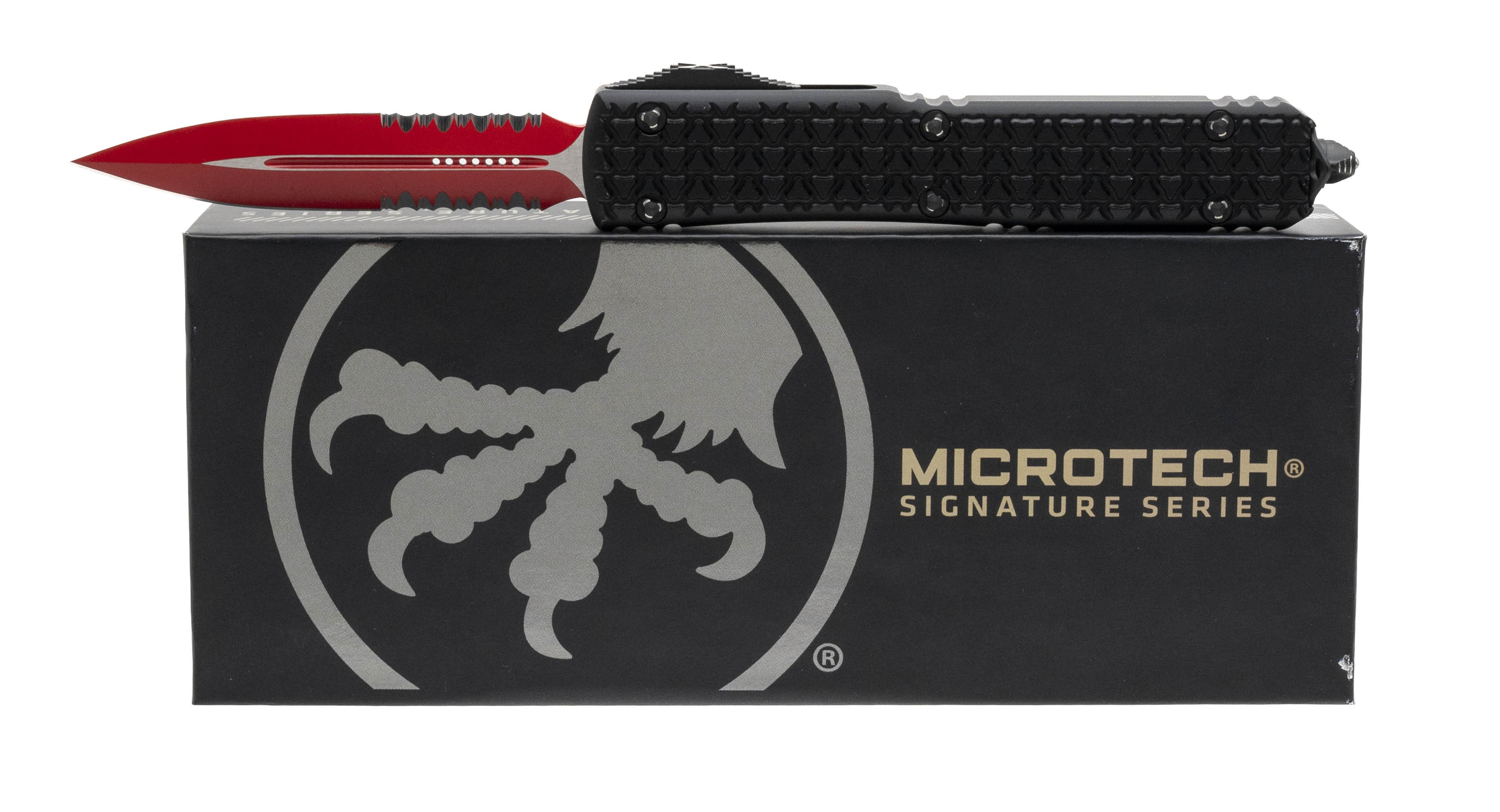 Microtech Ultratech D/E Red Sith Lord Knife (K2437) New - Collector’s ...