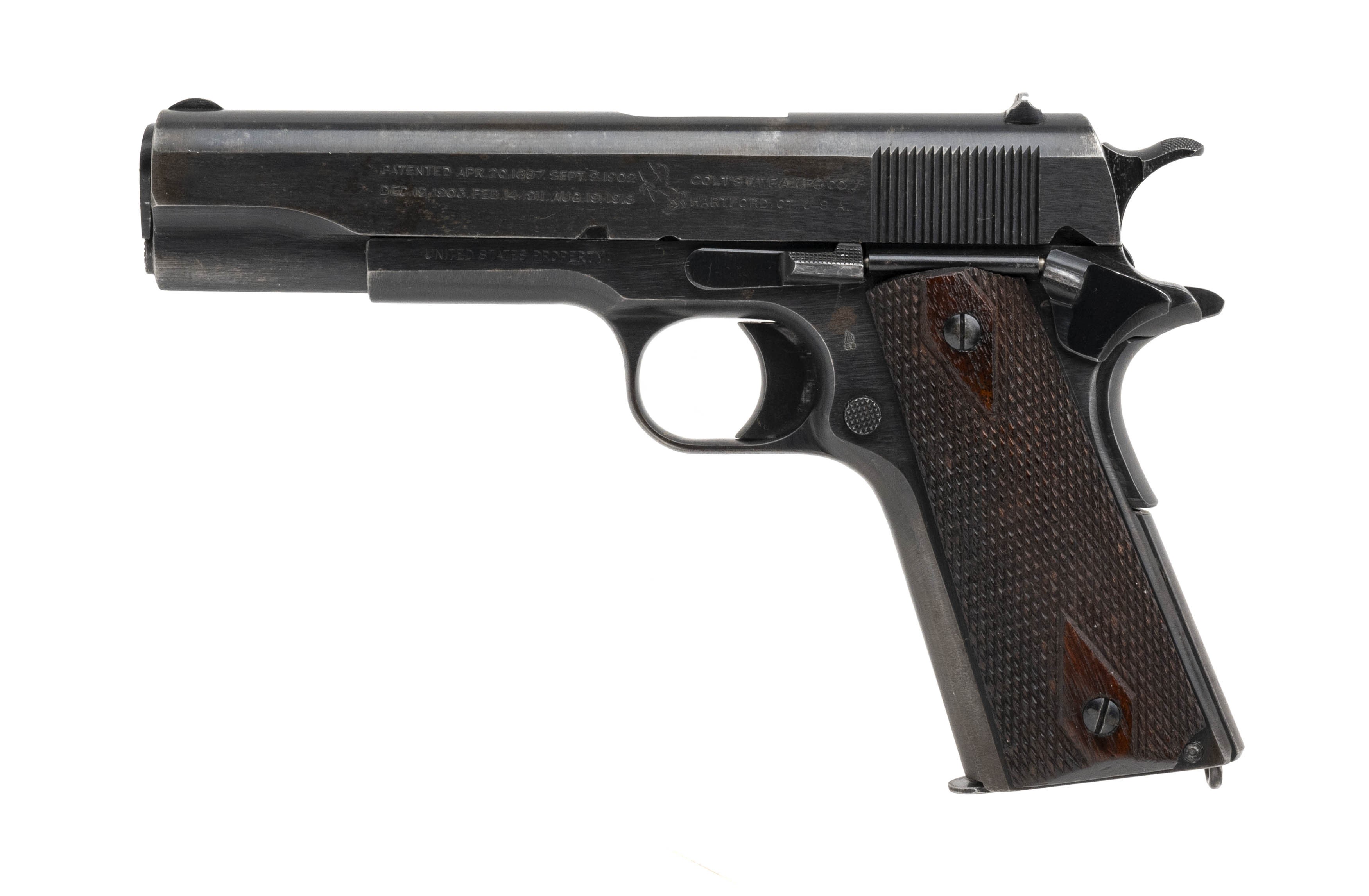 Excellent Colt 1911 Black Army (C19524) - Collector’s Firearms