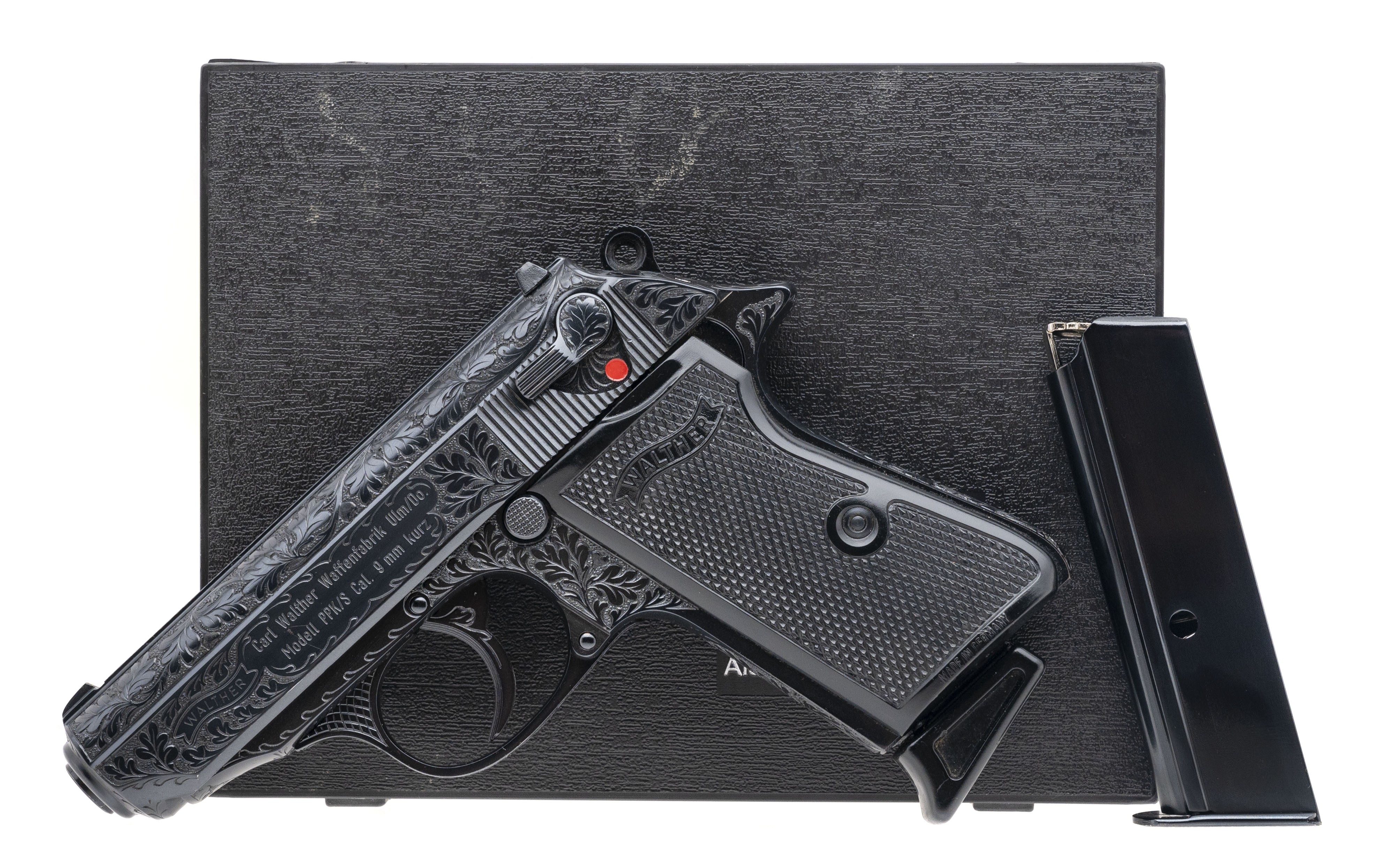 Walther PPK/S Engraved Pistol .380 ACP (PR68104) ATX - Collector’s Firearms