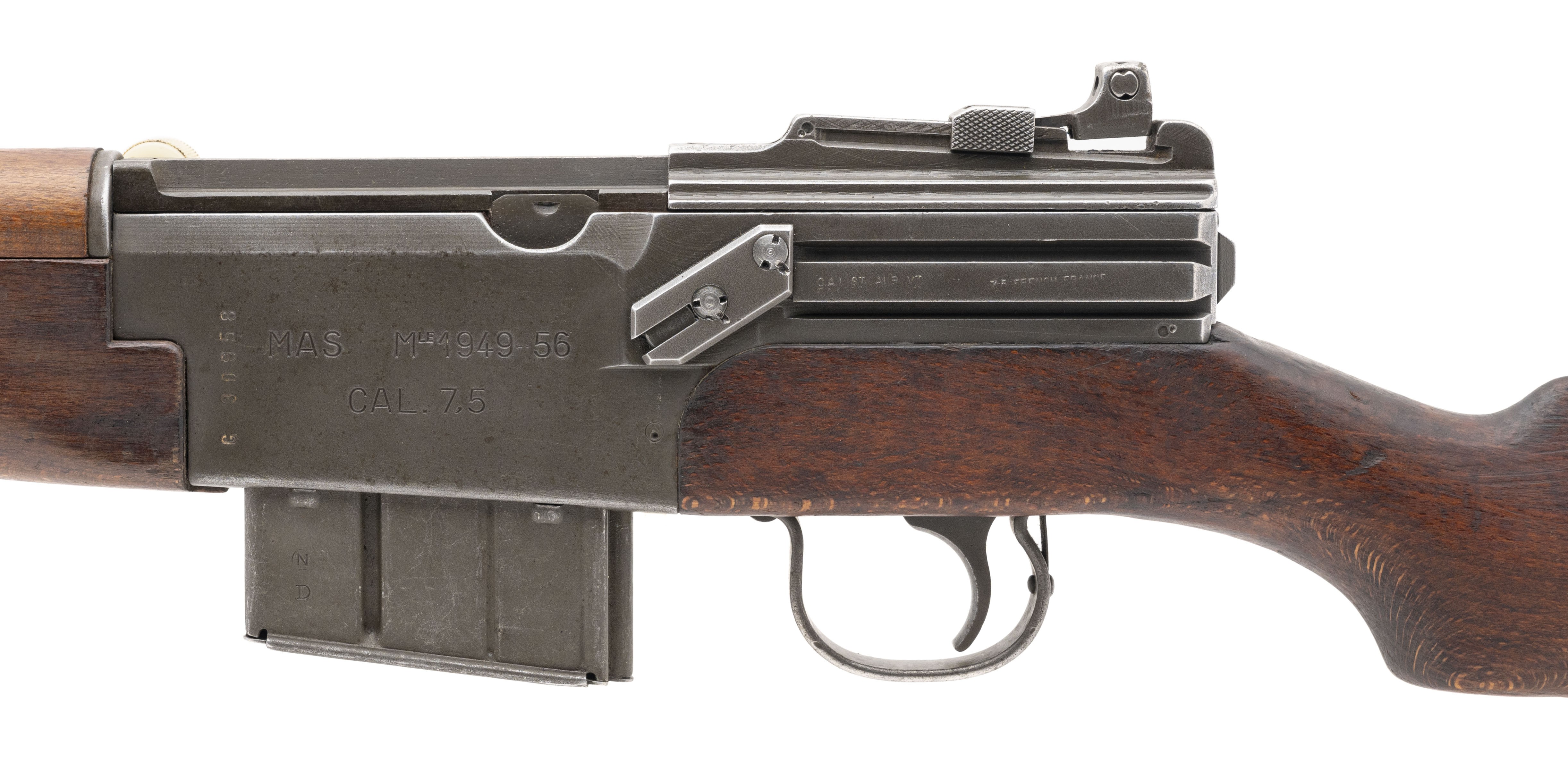 French MAS 49/56 Semi-auto rifle 7.5 French w/APX scope (R42024 ...