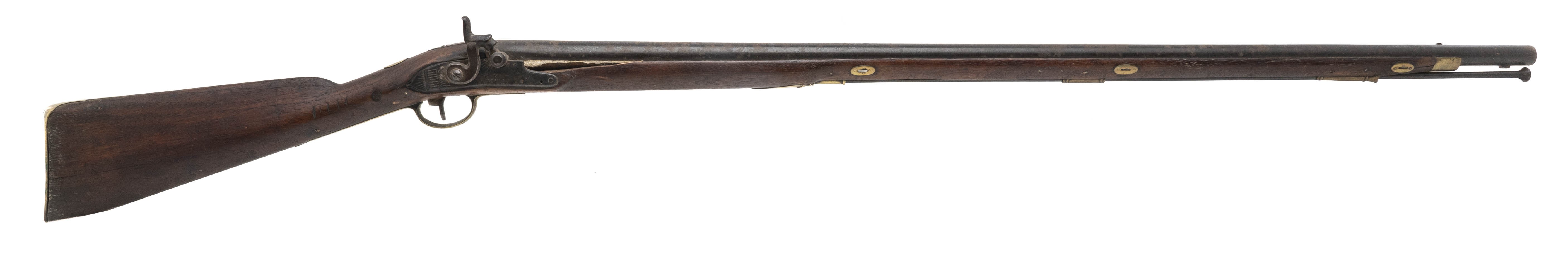 American Full stock percussion rifle .72 caliber (AL10007) CONSIGNMENT ...
