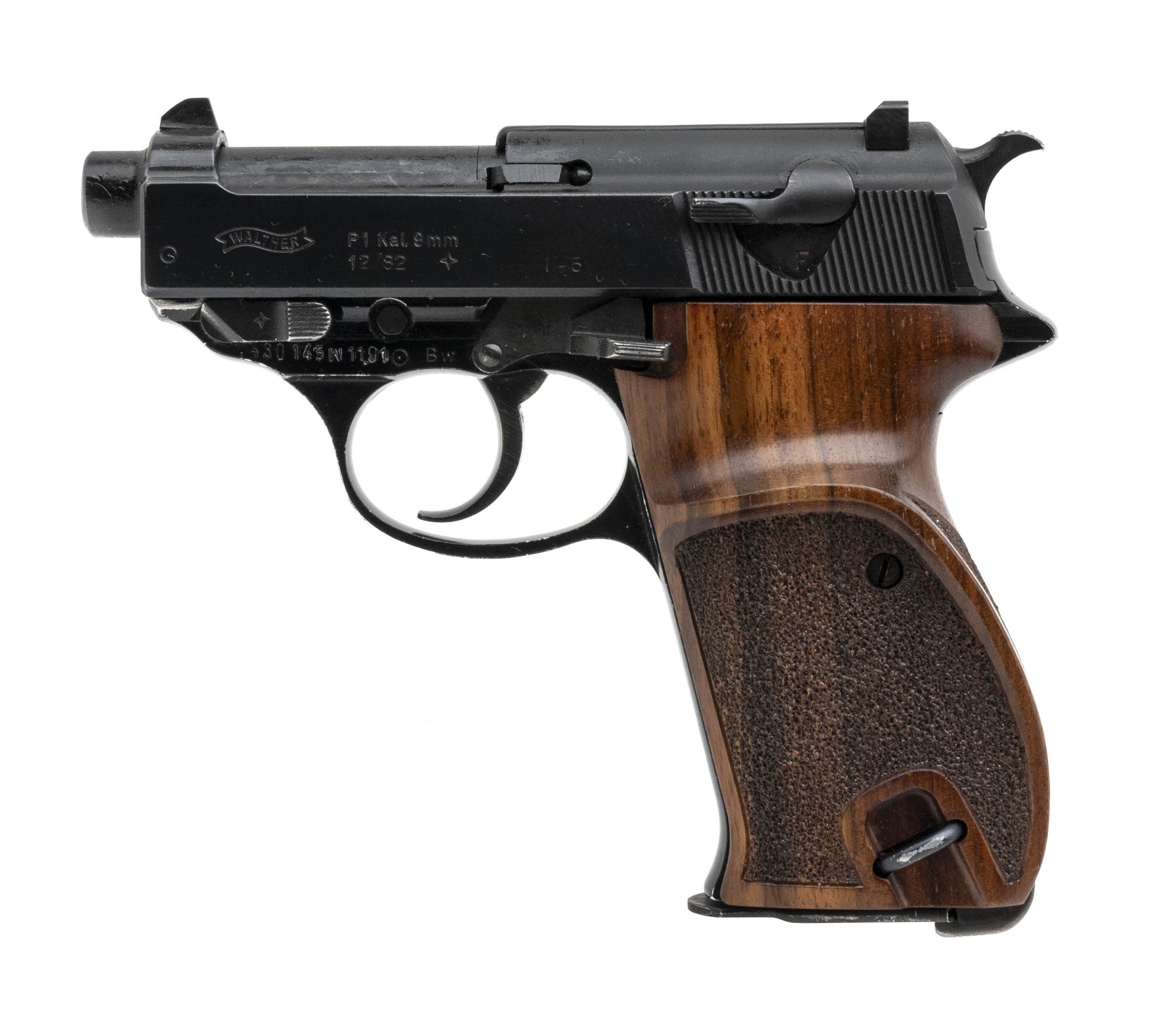 Walther P1 Custom P38k Pistol 9mm (PR68258) Consignment - Collector’s Firearms