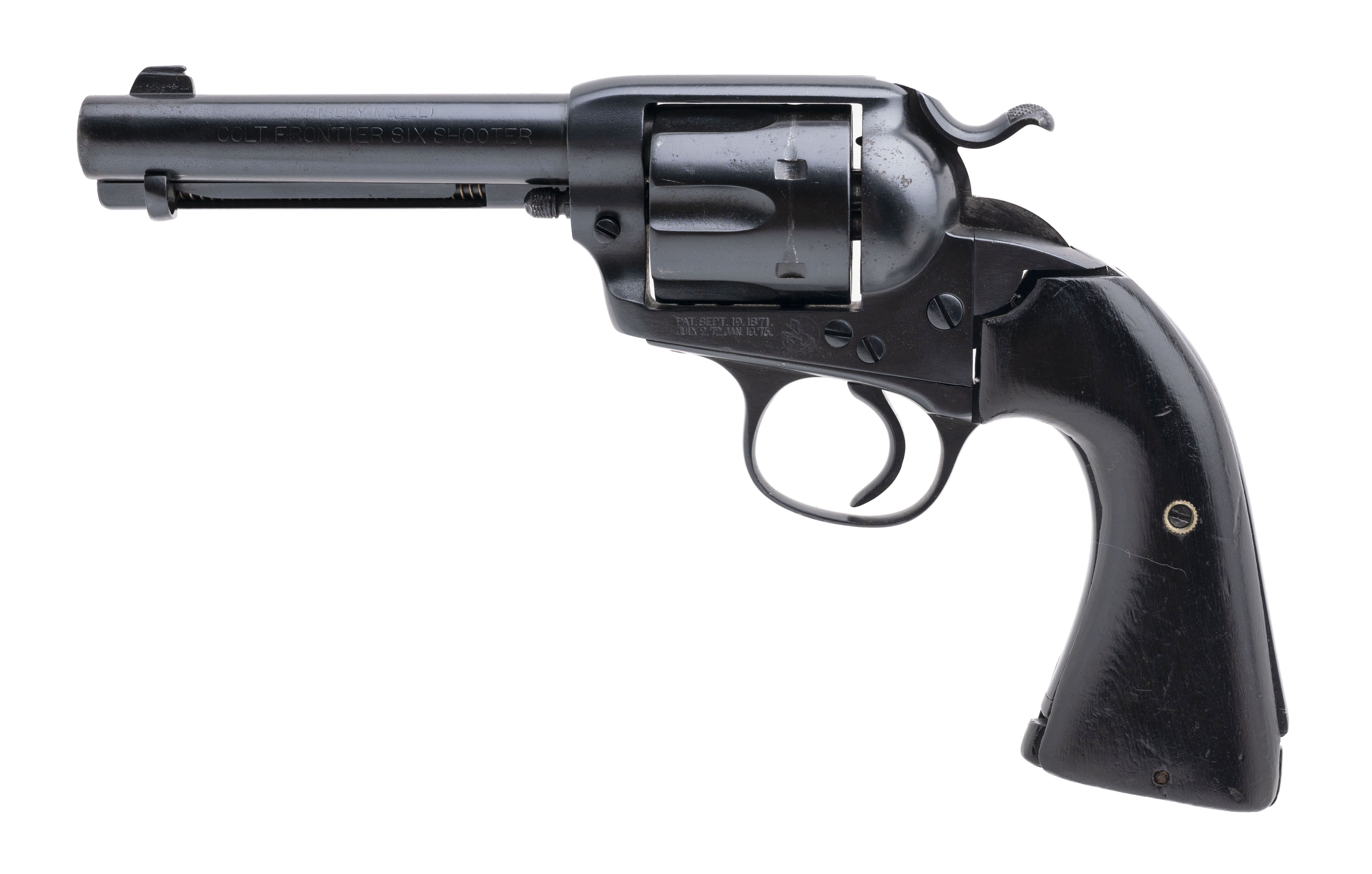 Colt Bisley Frontier Six Shooter Revolver .44-40 (C20135) Consignment ...
