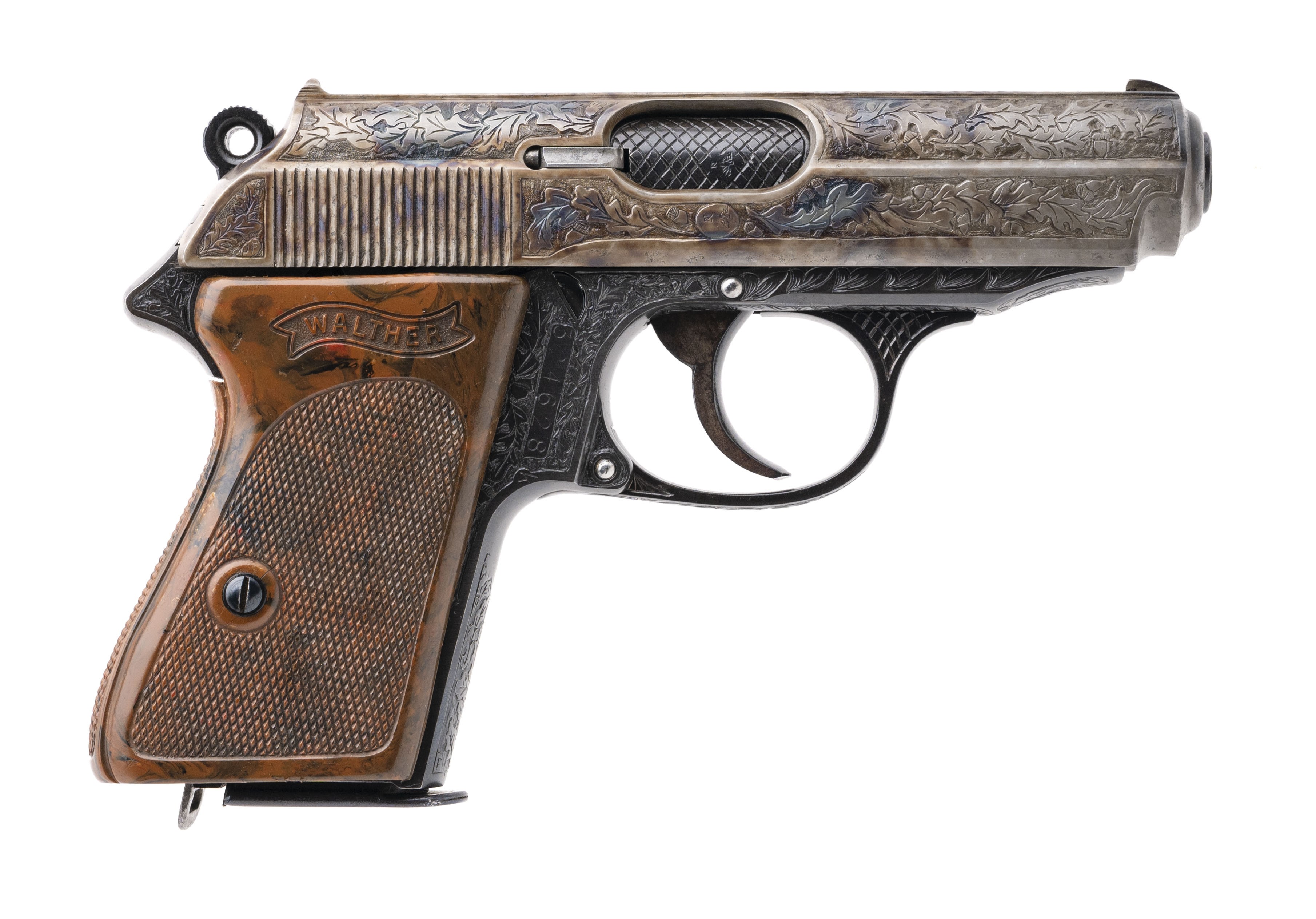 Very Fine Custom Engraved Walther PPK (PR64956) Consignment ...