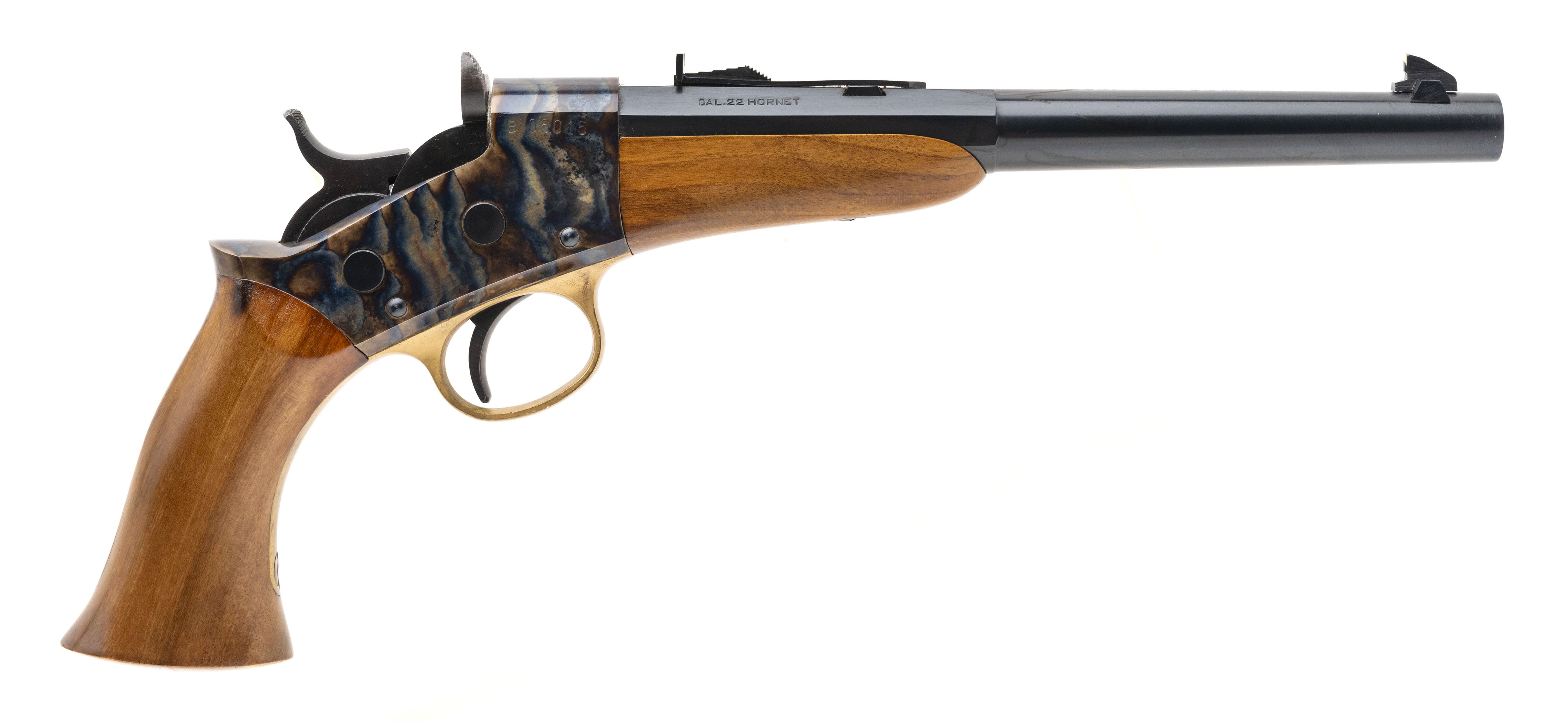 Navy Arms Uberti Rolling Block Pistol .22 Hornet (PR69141) - Collectors ...