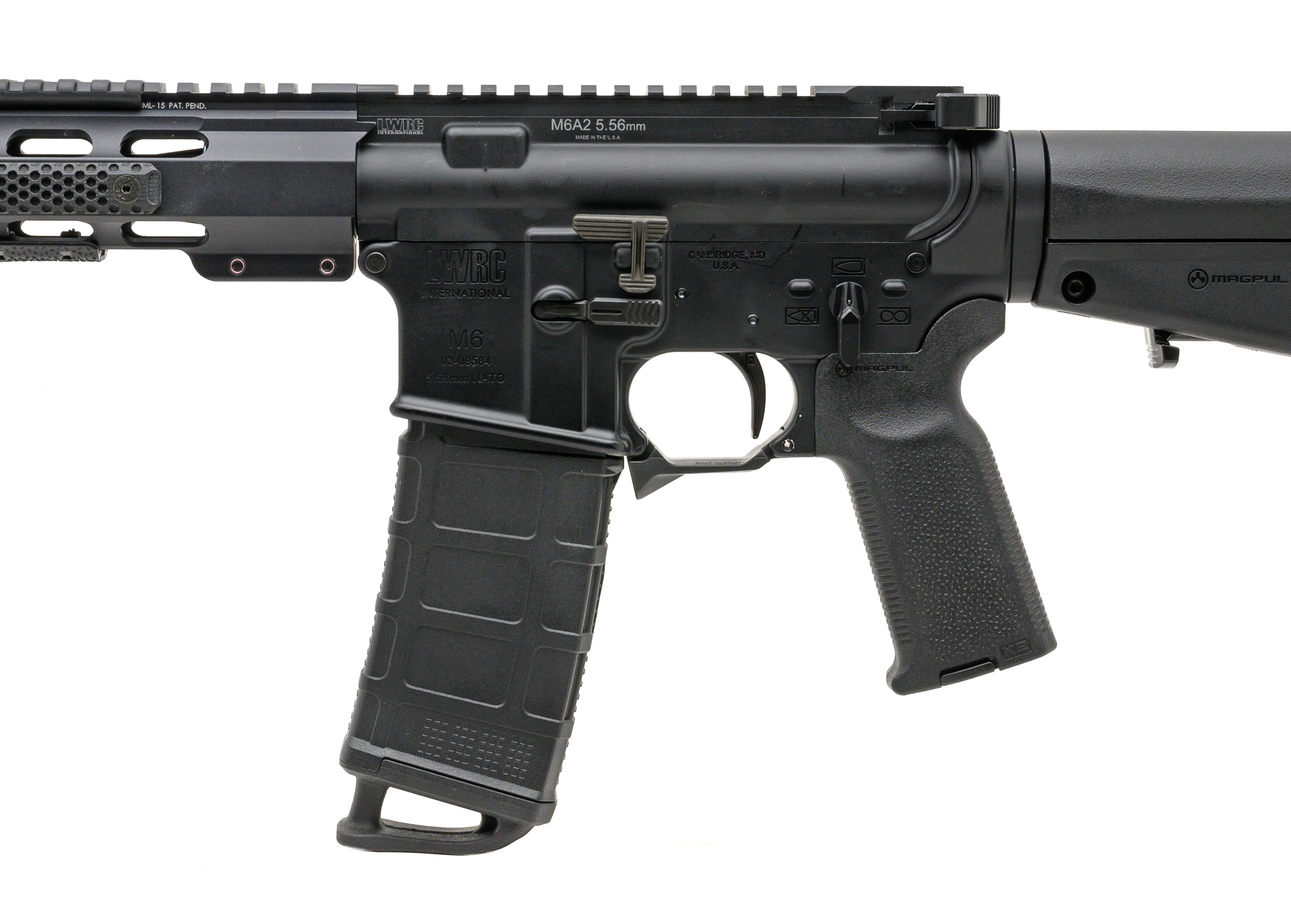 LWRC M6 Rifle 5.56mm (R42926) - Semi Auto Rifles at GunBroker.com : 1133172935