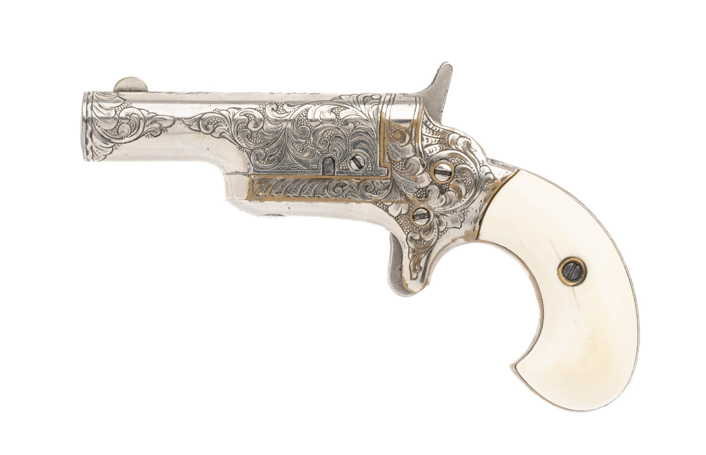 Beautiful Pair of Factory Engraved Colt 3rd Model Derringers (AC494 ...