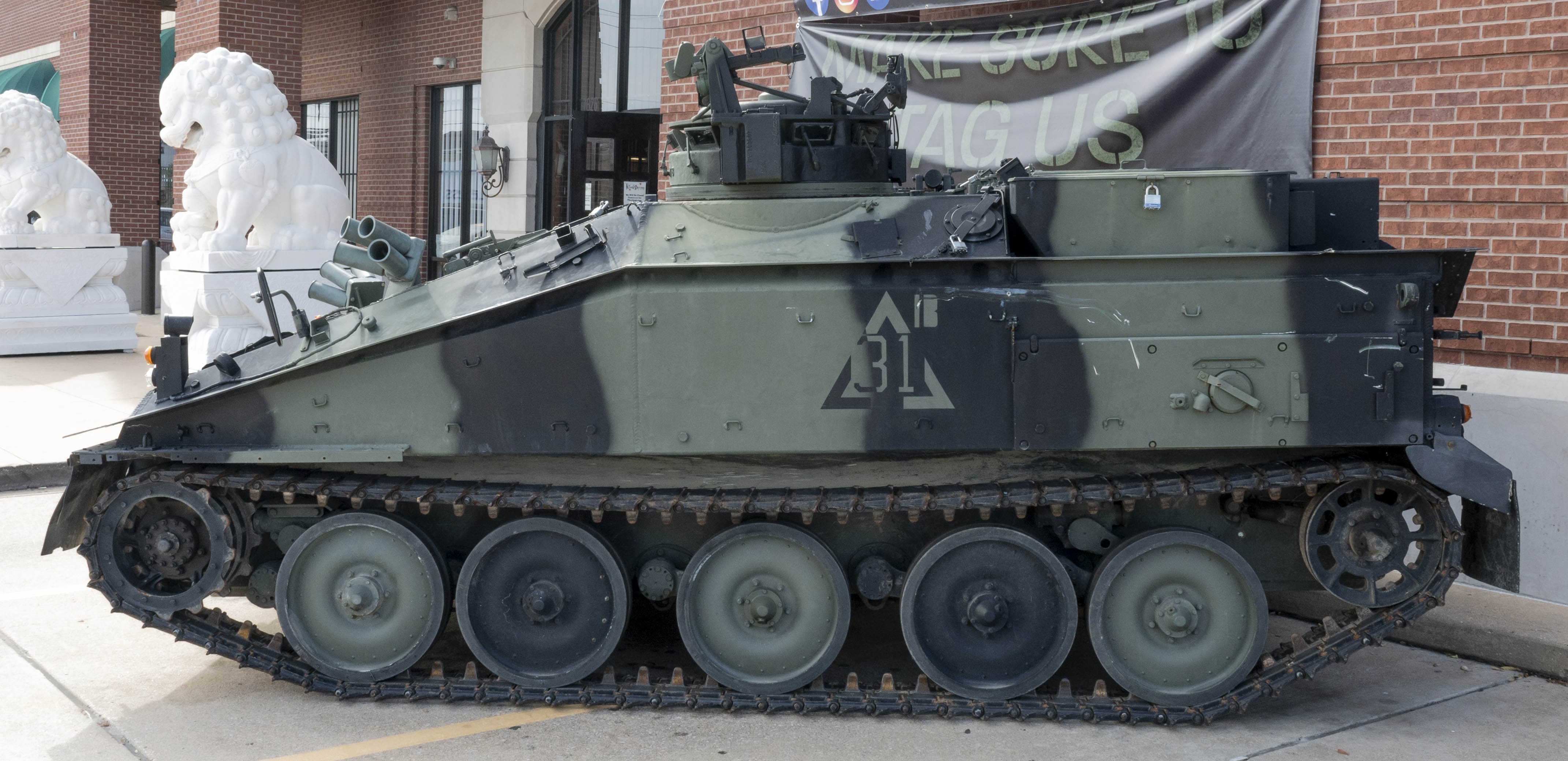 Extremely Rare British FV102 Striker Anti-Tank Guided Missile (ATGM ...
