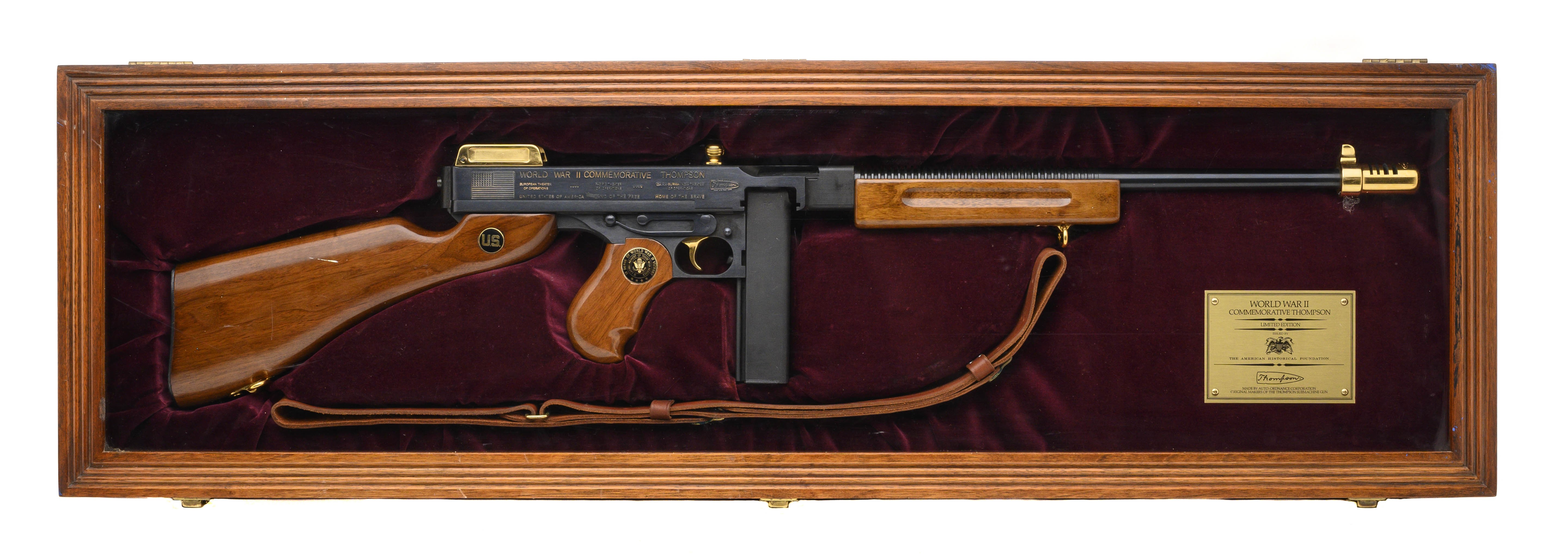 Auto Ordnance World War II Commemorative Thompson Rifle .45 ACP (R42867 ...