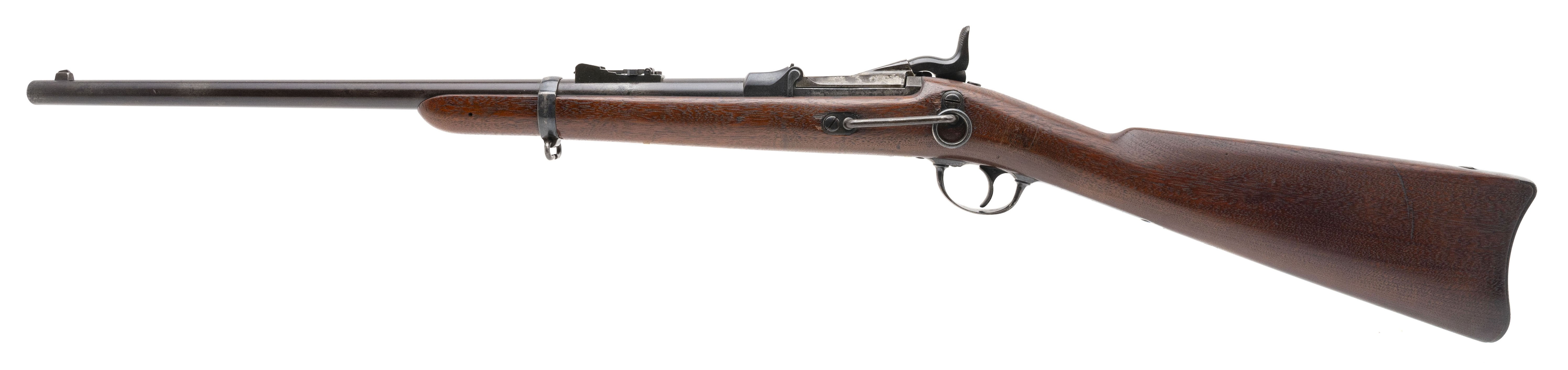 U.S. Springfield Model 1877 Trapdoor carbine .45-70 9th CAV. MARKED ...