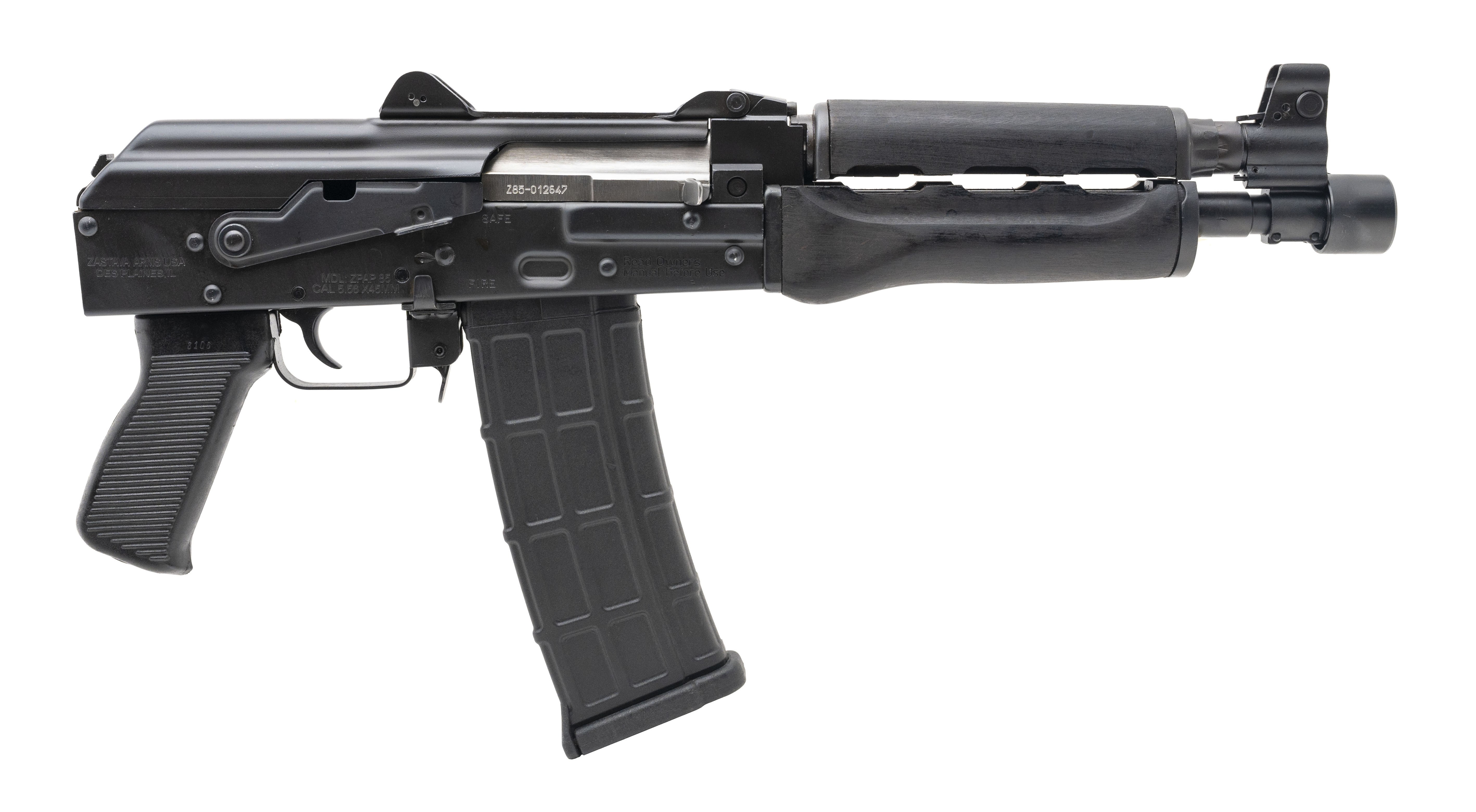 Zastava ZPAP 85 Pistol 5.56 Nato (PR69743) - Collector’s Firearms