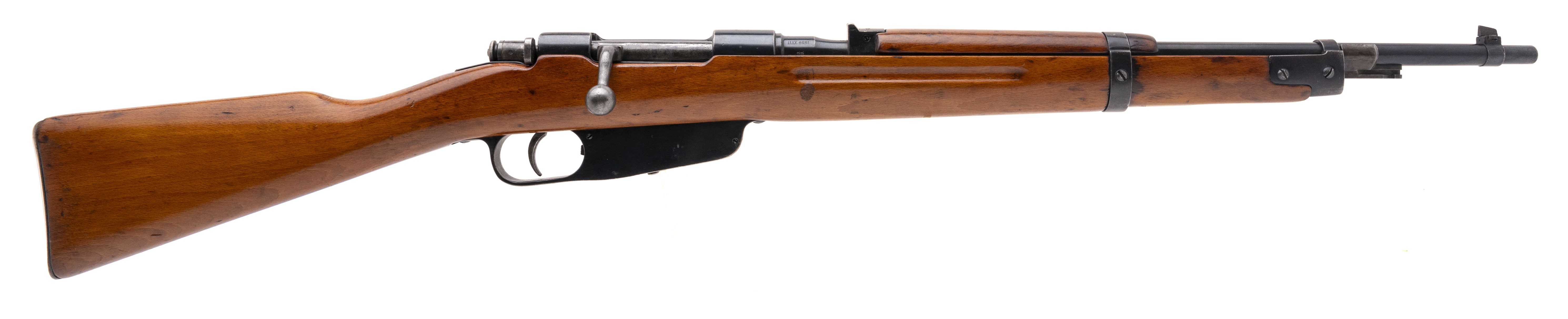 Italian Model 1938 Carcano 7.35x51 Bolt action short rifle SA marked ...