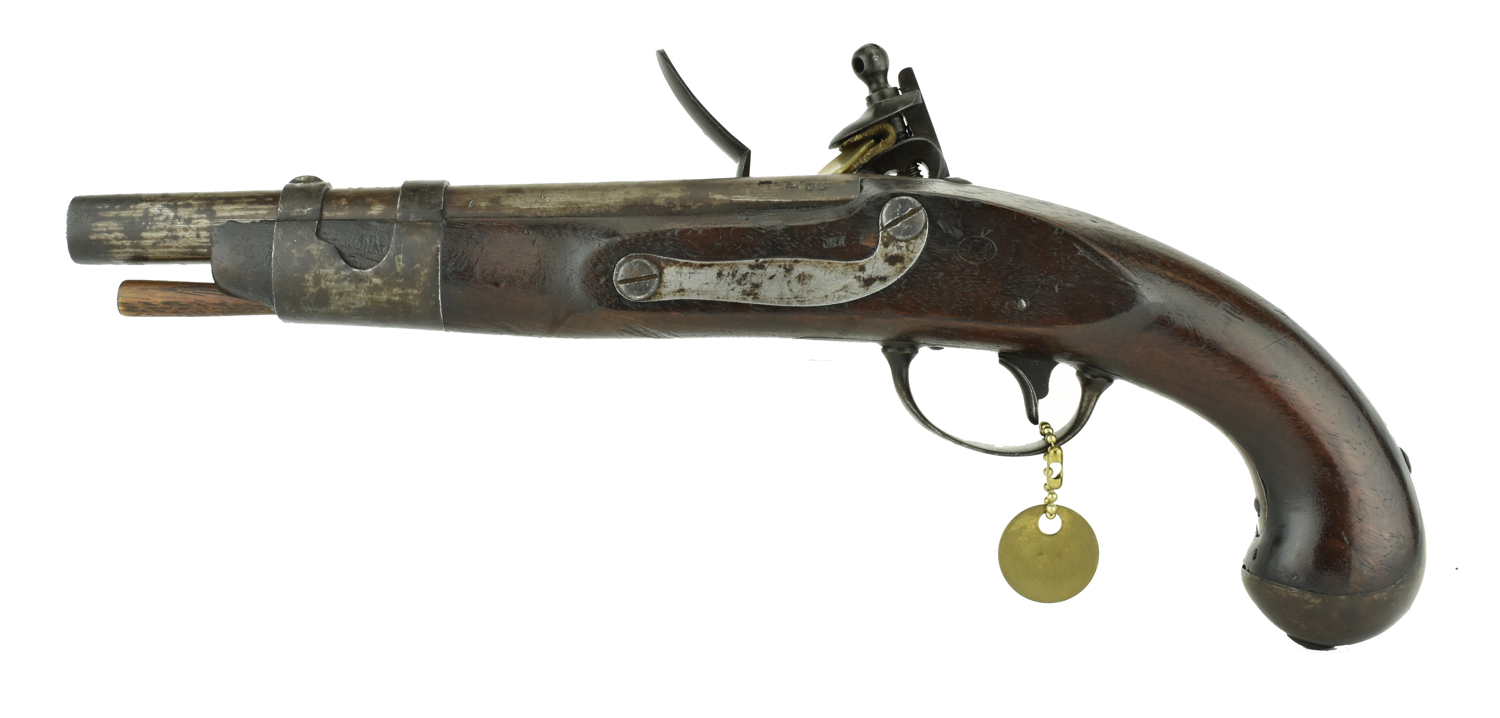 U.S Model 1816 Flintlock pistol for sale.