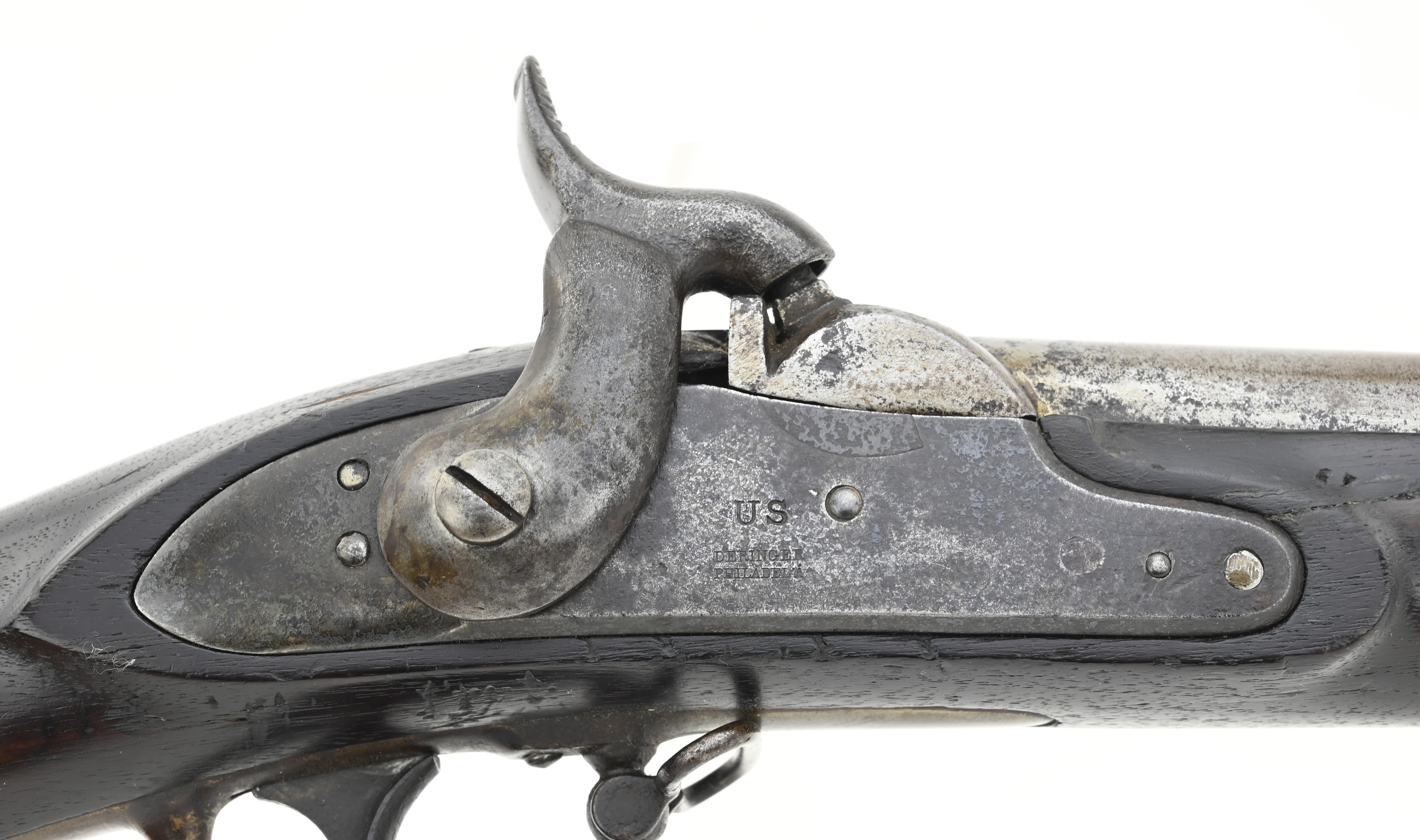 Percussion Model 1817 Common Rifle by Deringer for sale.