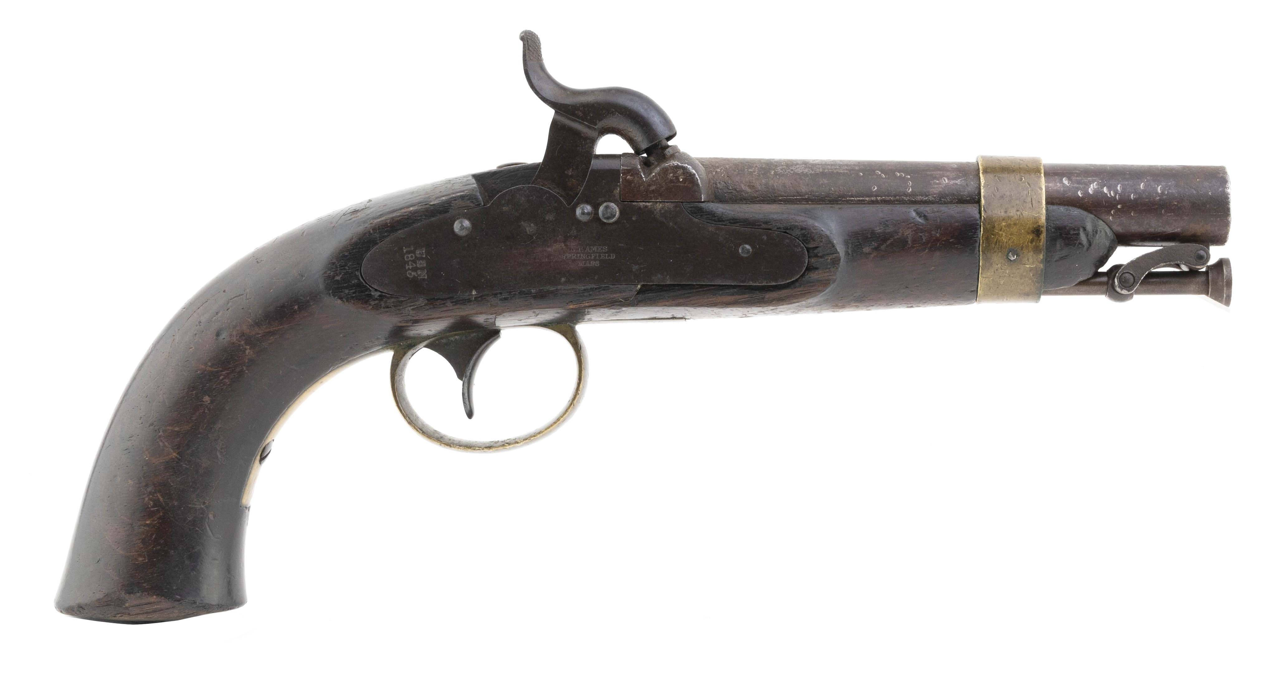 US Model 1842 Percussion Navy Pistol for sale.