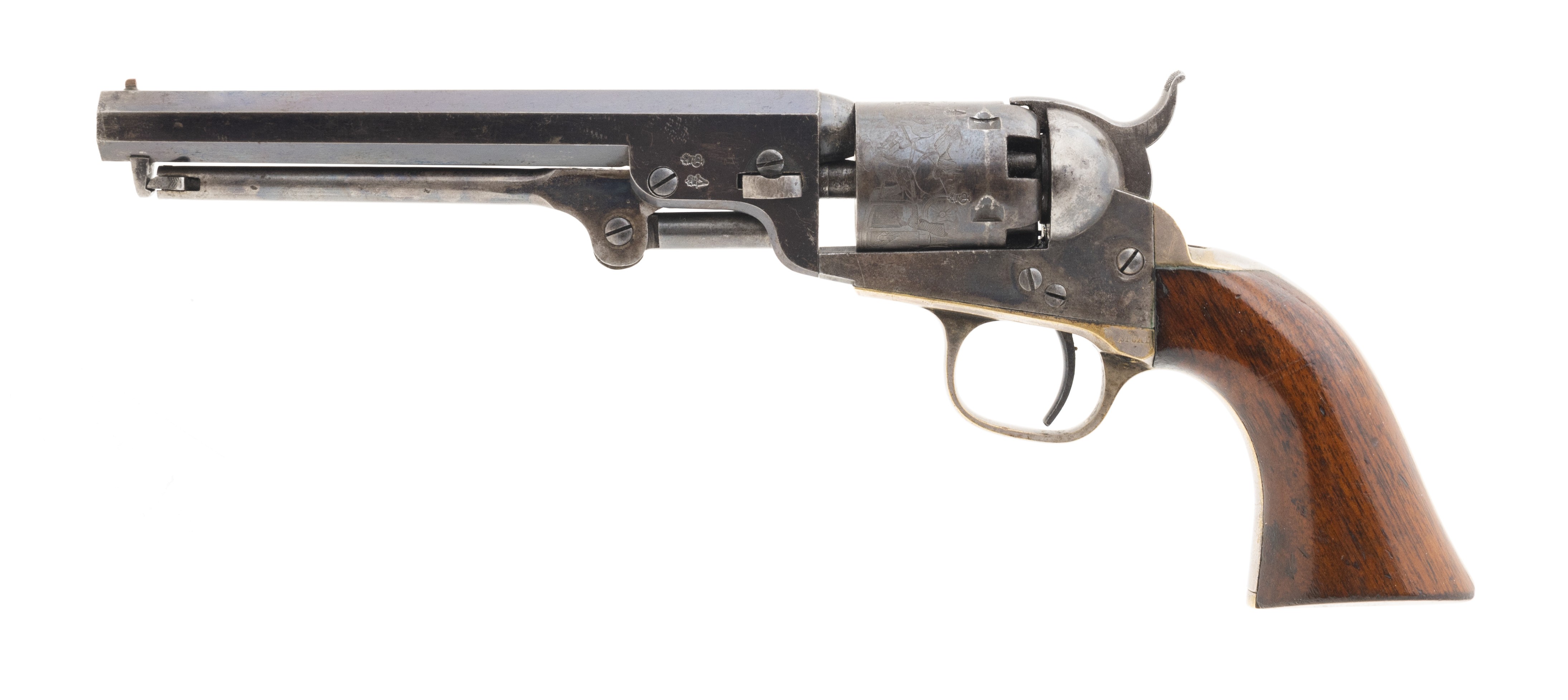 Colt 1849 Pocket Australian Retailer Marked .31 Caliber Revolver ...