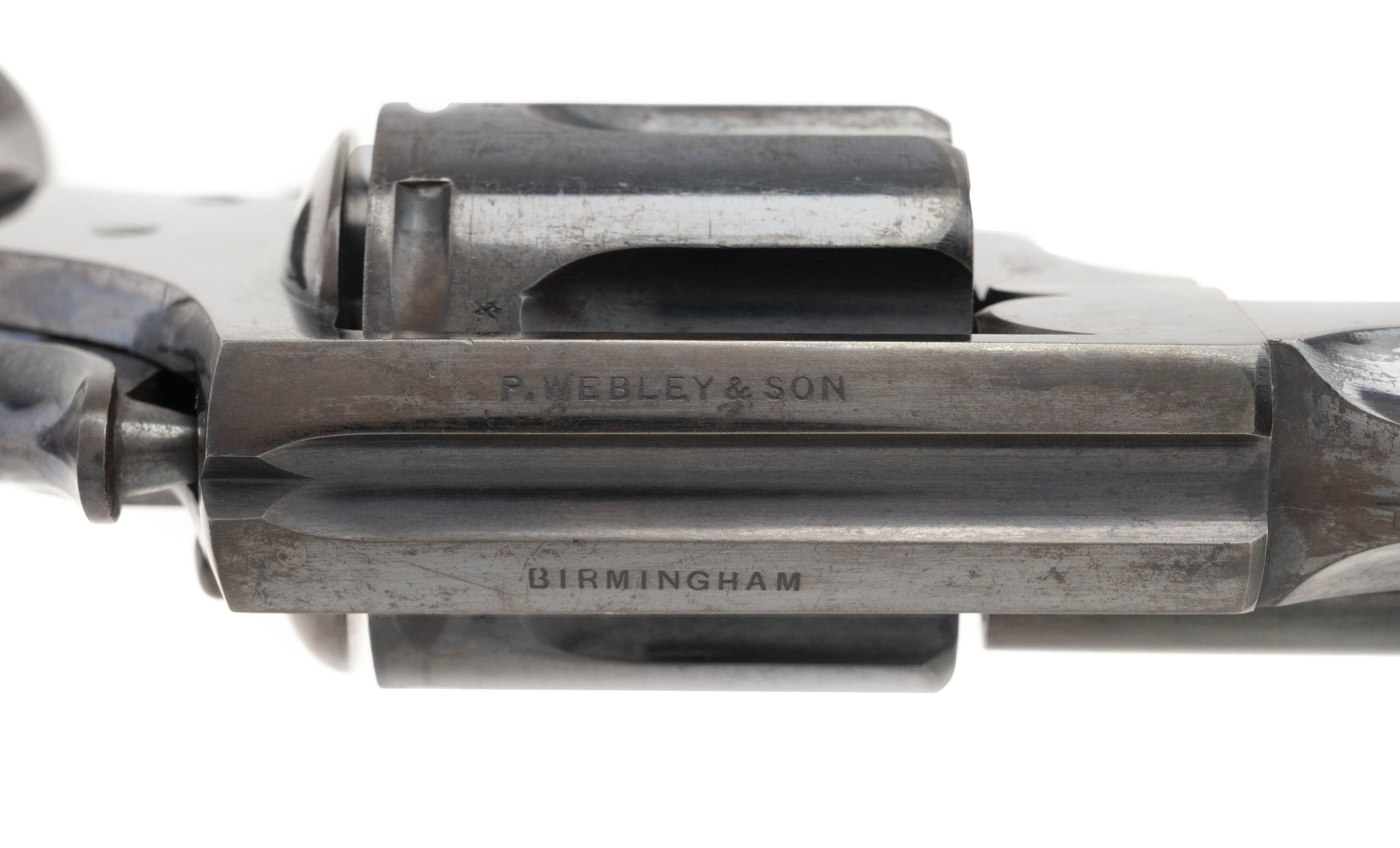 Webley No.5 New model Army Express .450 Caliber caliber revolver for sale.