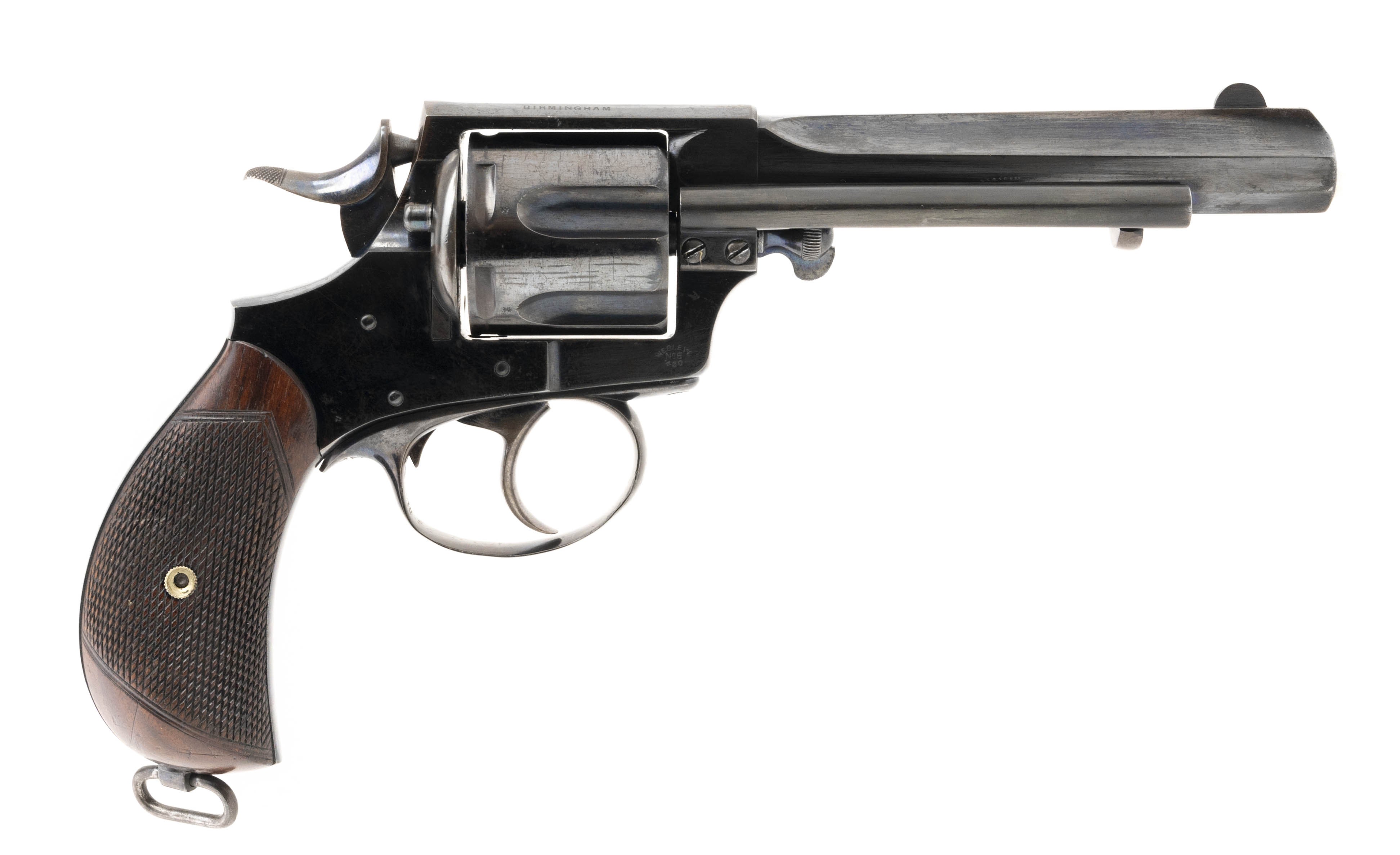 Webley No.5 New model Army Express .450 Caliber caliber revolver for sale.