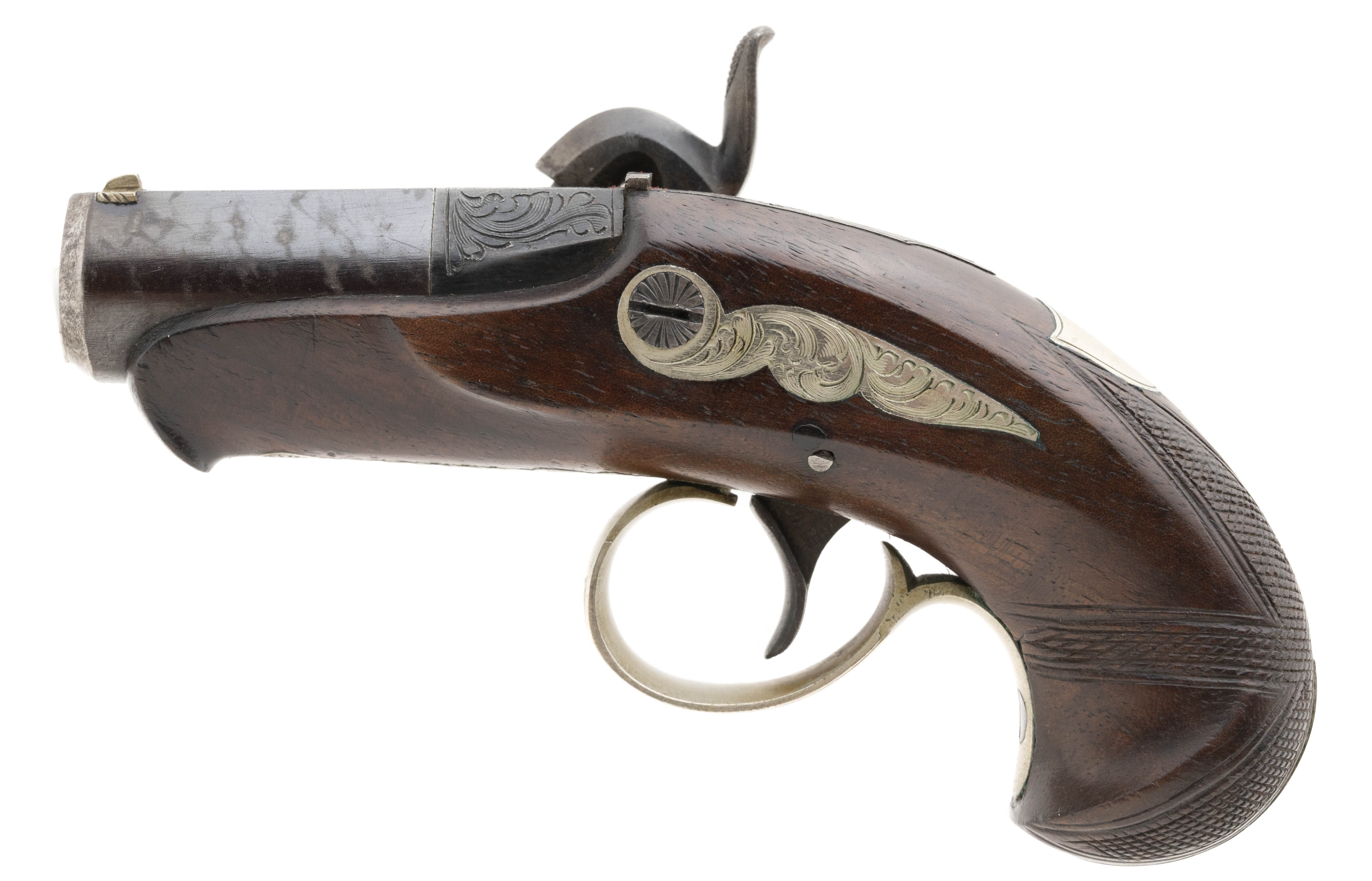 Beautiful Cased Set of Evans Peanut Size Derringers .50 Cal (AH4529 ...