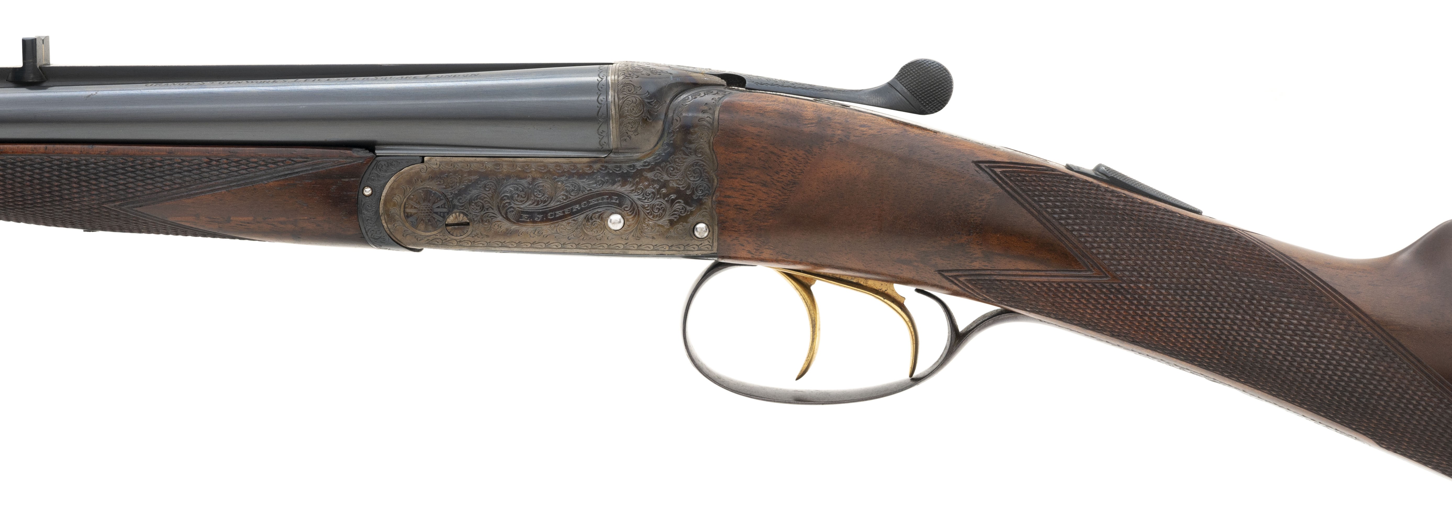 Churchill Side by Side Double Rifle 22 Hornet (R32403) - Collector’s ...