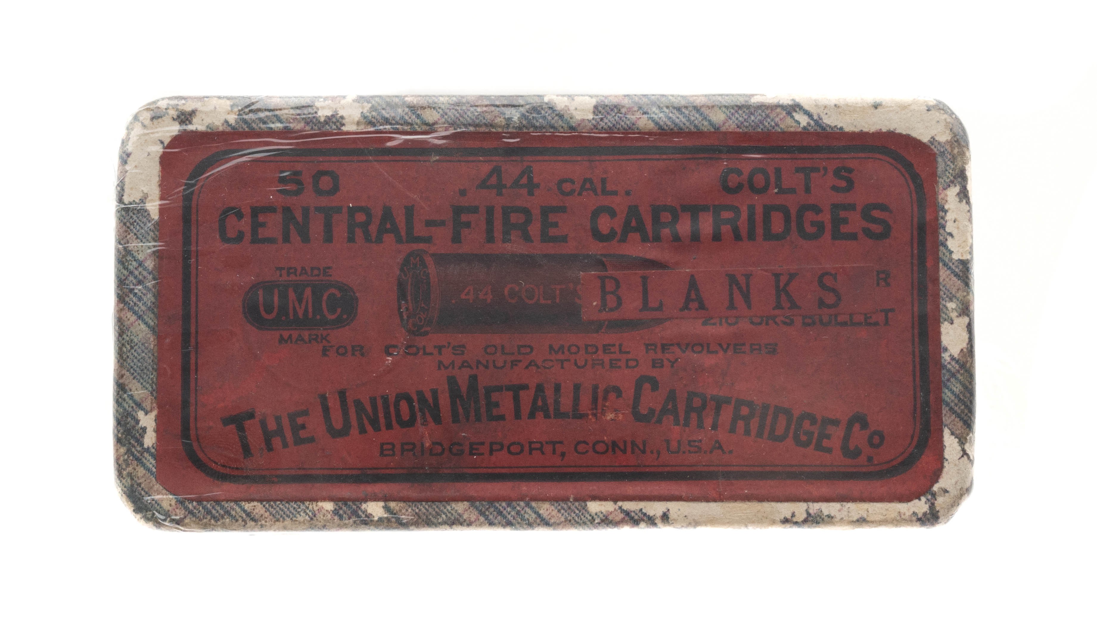 44 Cal CF Cartridge BLANKS (AM572) - Collector’s Firearms