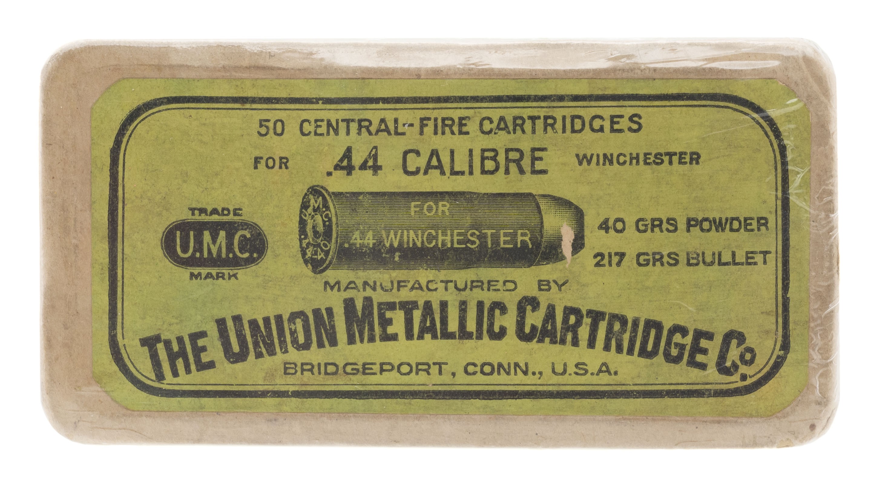 .44 Calibre " 44-40" CF Cartridges (AM217) - Collector’s Firearms