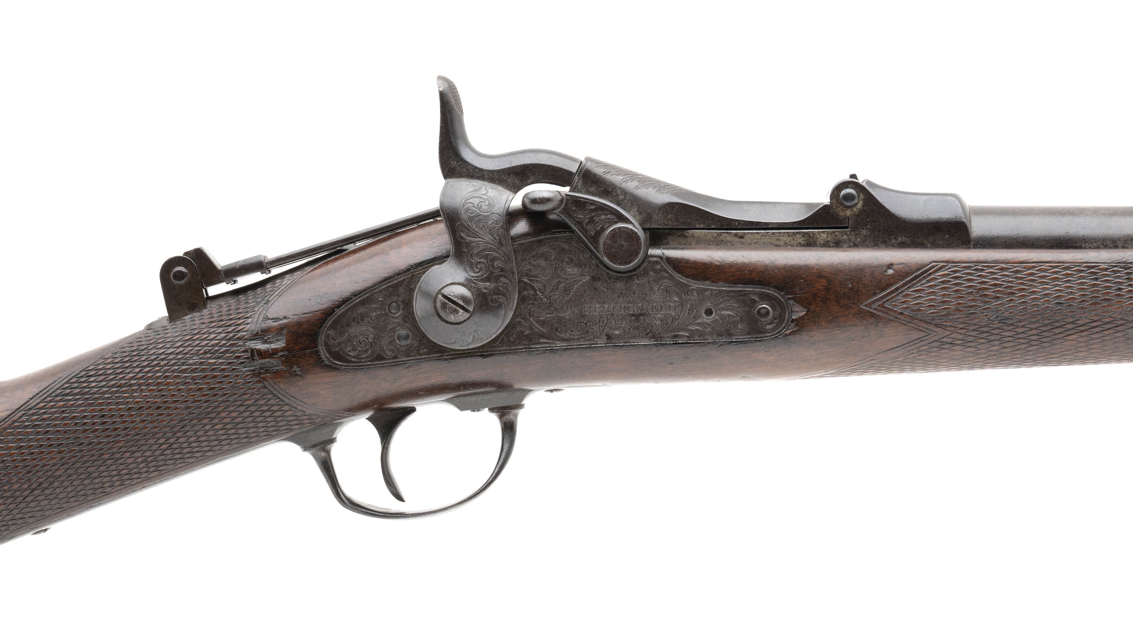 U.S. Springfield 1875 Officers Model Type I .45-70 (AL7438) - Collector ...