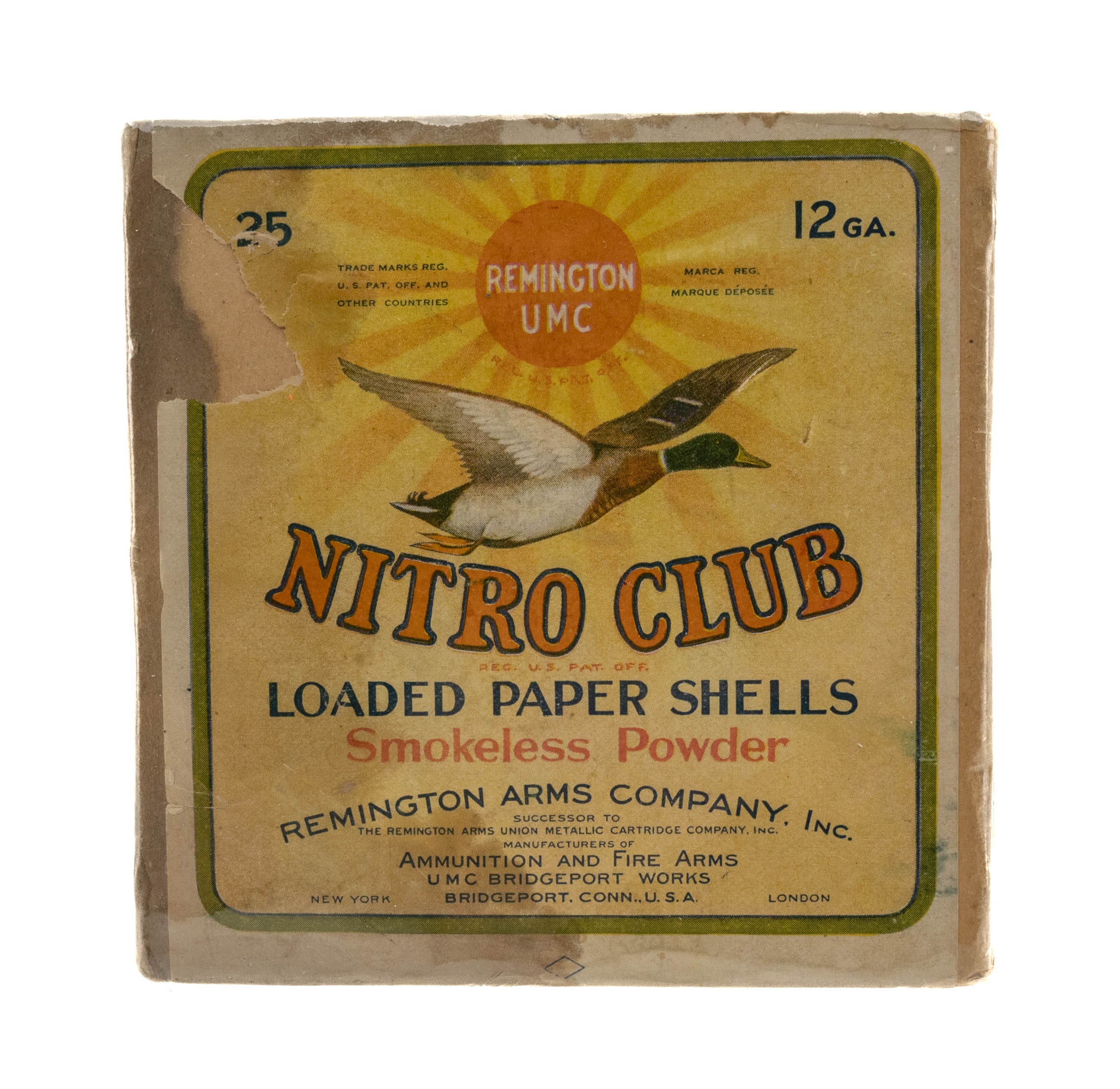 12 Gauge Nitro Club Paper Shells (AM968) - Collector’s Firearms