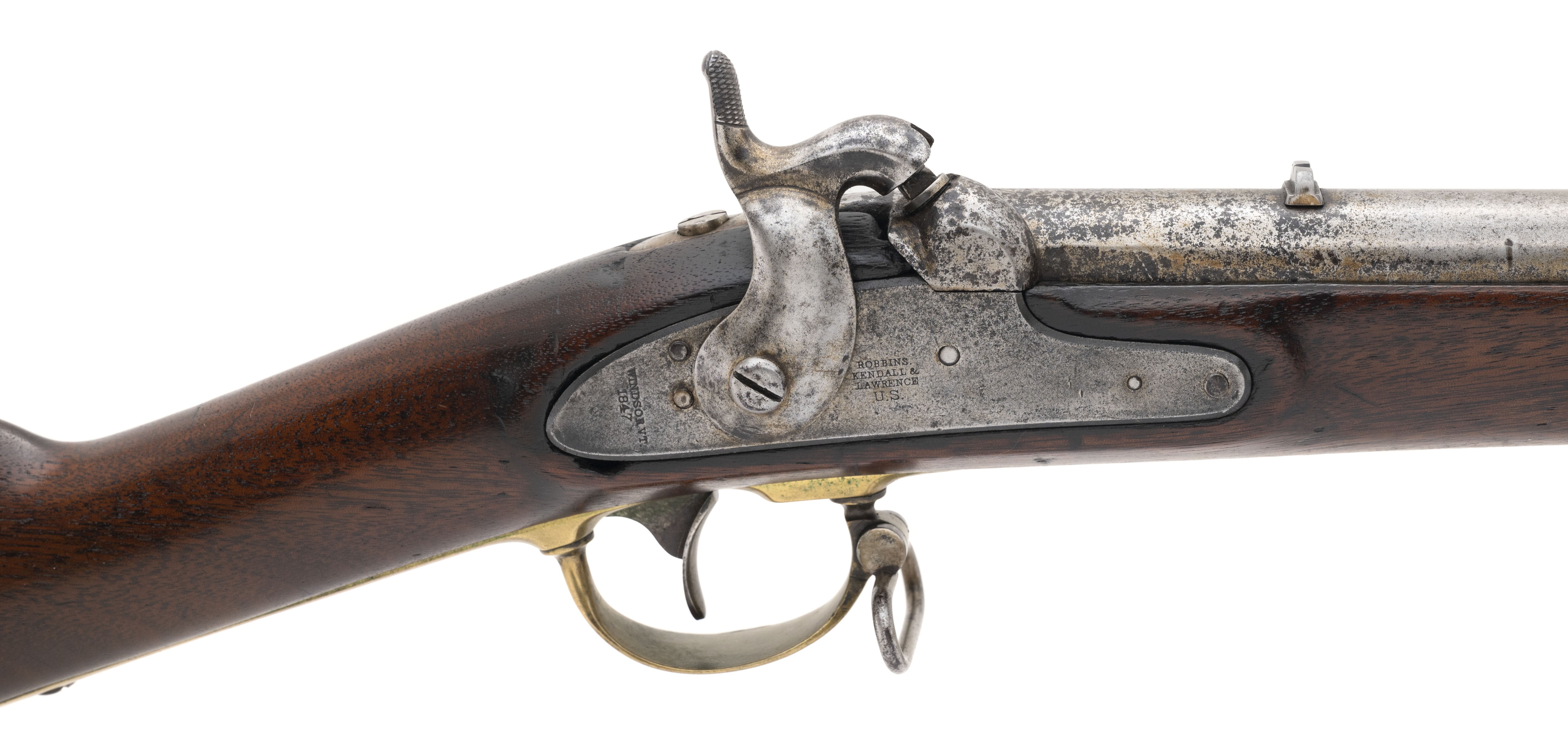 U.S. Contract 1841 Mississippi Rifle by Robbins, Kendall & Lawrence .54 ...