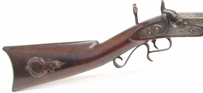 Half Stock Plains rifle with Leman lock, (AL2699) - Collector’s Firearms
