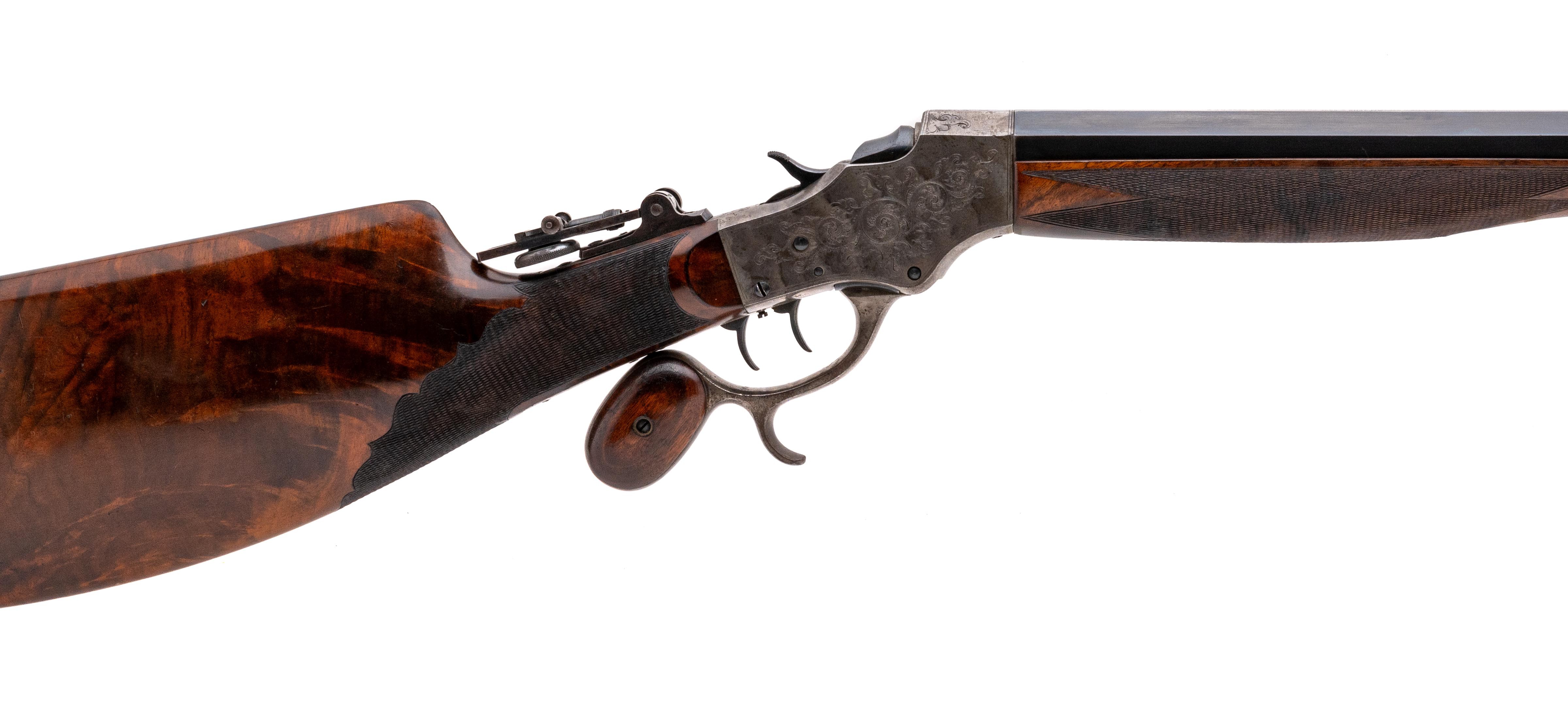 Stevens Model 51 Schuetzen Rifle .38-55 (AL3323) - Collector’s Firearms
