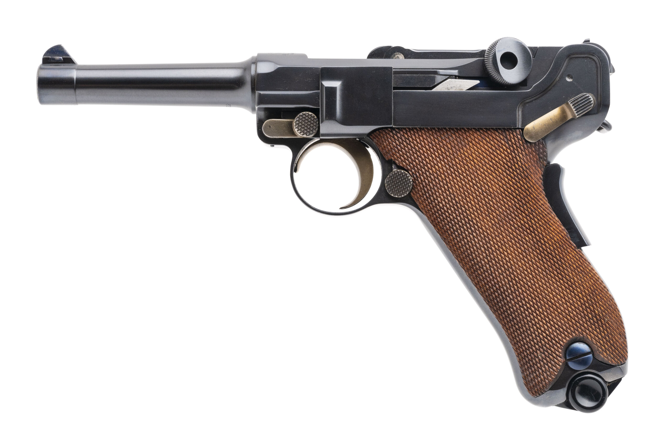 Rare DWM 1902 American Eagle “Fat Barrel” Luger 9mm (PR69237 ...