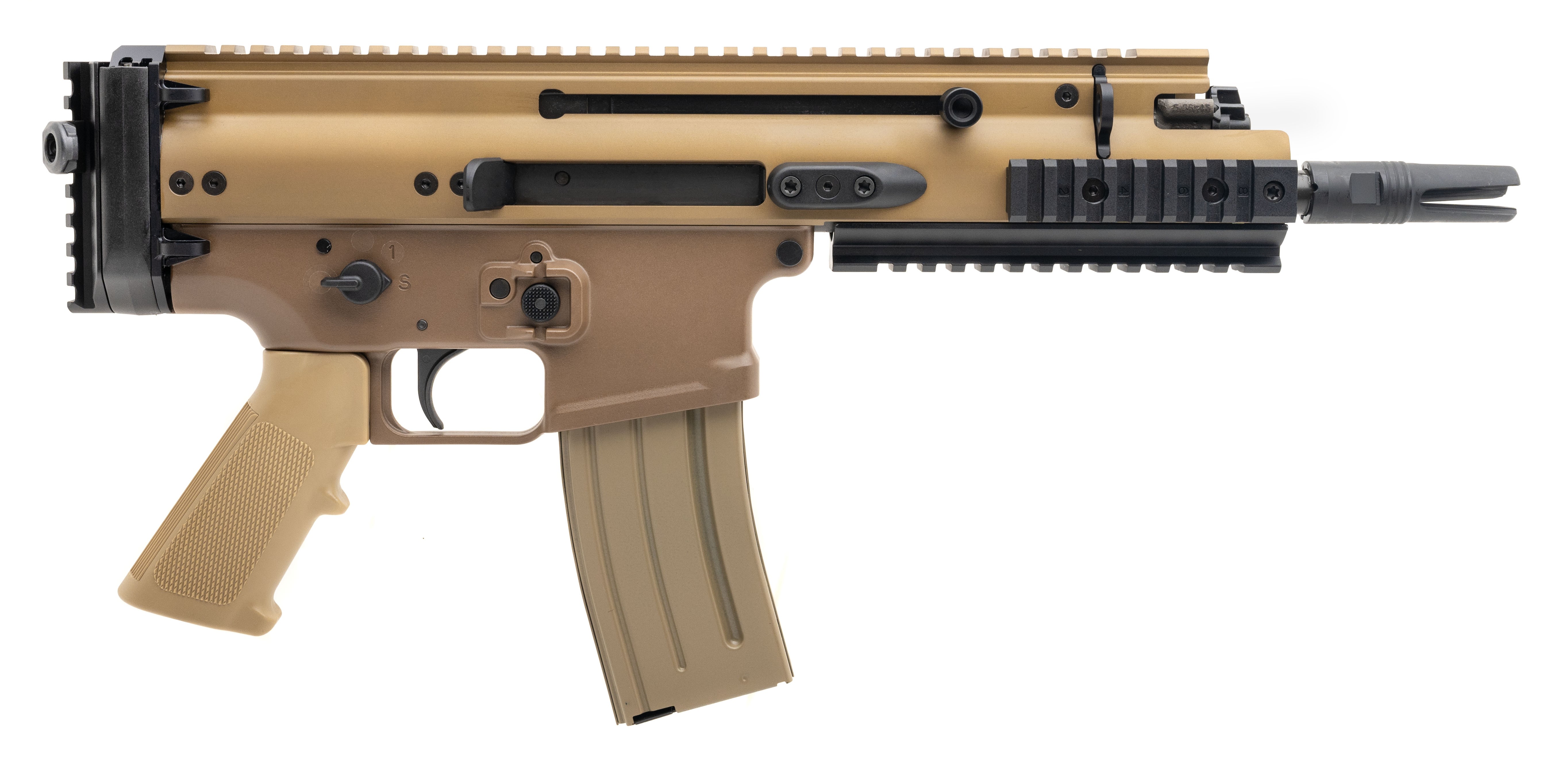 (SN:SCP06405) FN SCAR 15P Pistol 5.56 NATO (NGZ4299) NEW - Collectors ...