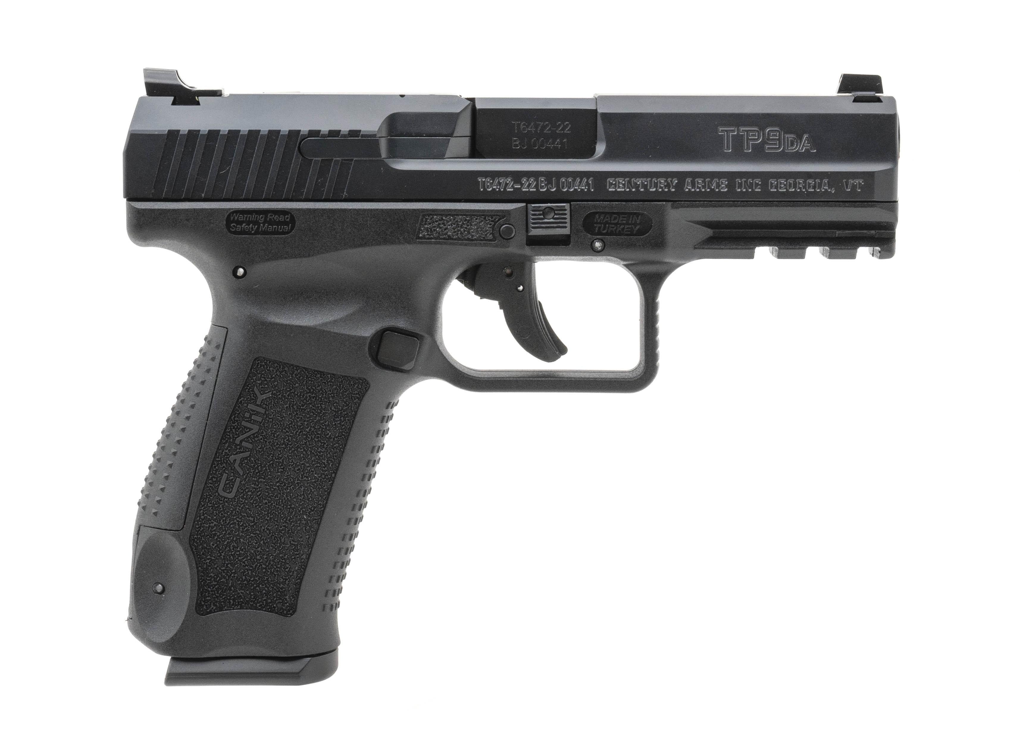 (SN:23BJ03636) CANIK TP9DA 9mm (NGZ2625) NEW - Collectors Firearms