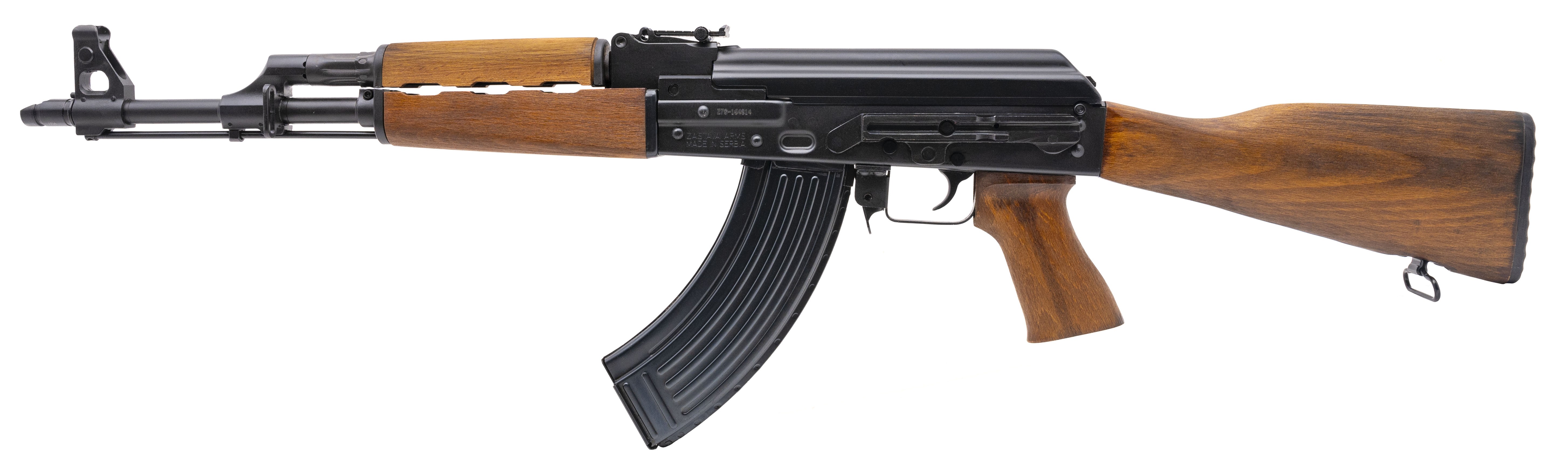(SN: Z70-164834) Zastava ZPAP M70 Rifle 7.62x39MM (NGZ4469) NEW ...