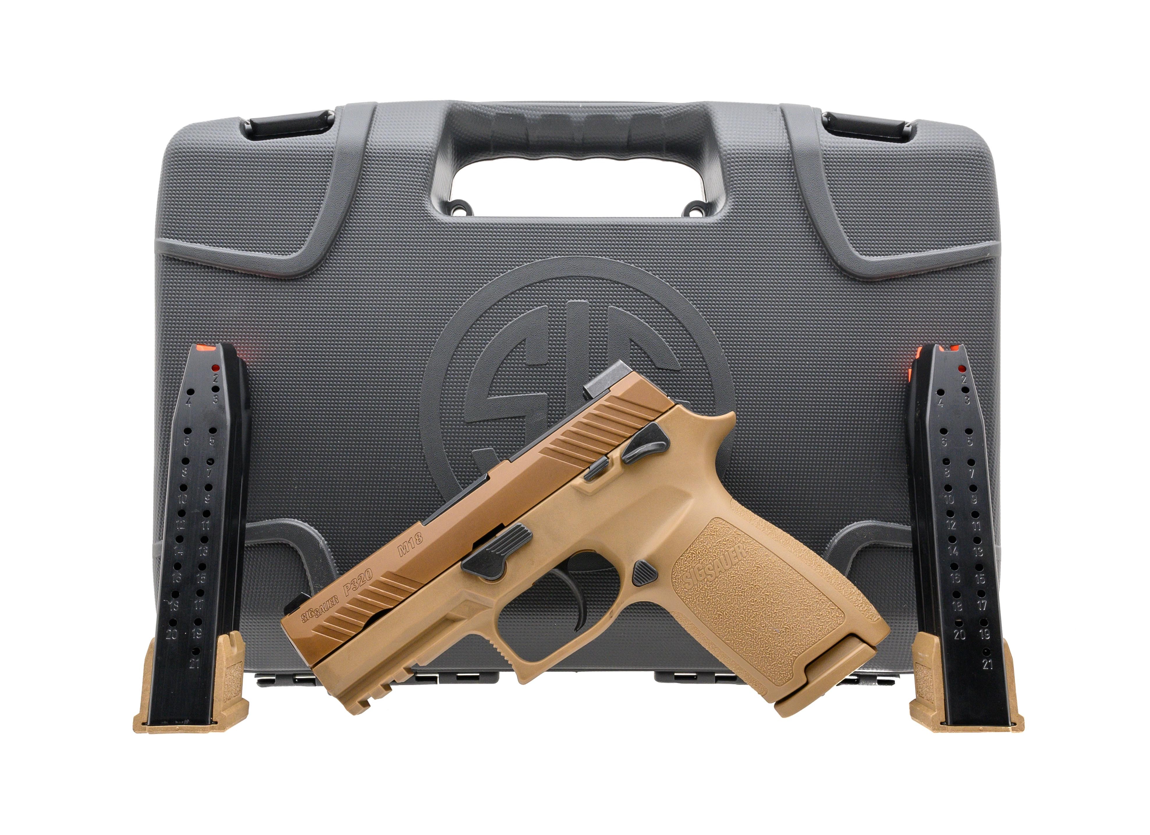 (SN:M18A142609) Sig Sauer P320 M18 Pistol 9mm (NGZ4494) New - Collector ...
