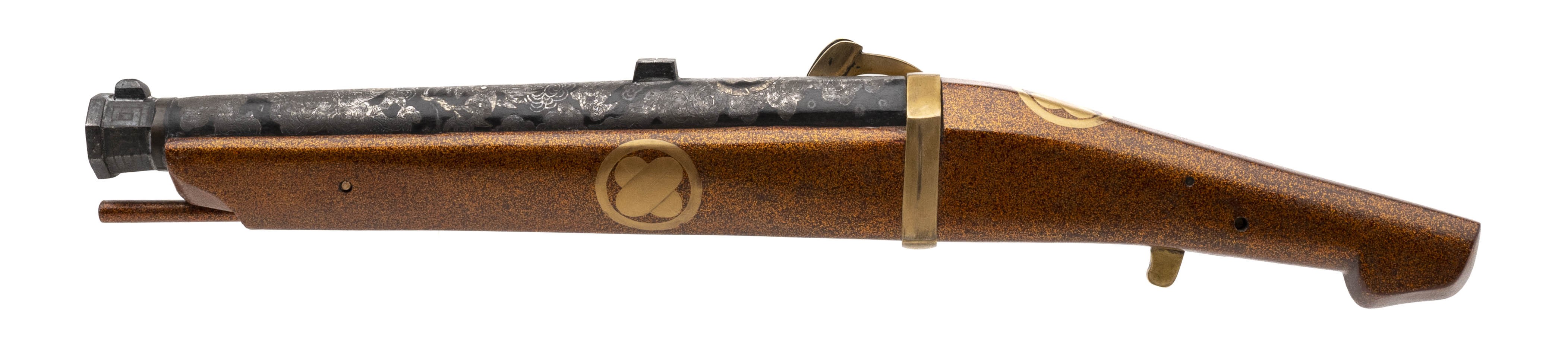 Beautiful Japanese Matchlock Pistol Tanegashima (AH8647) - Collectors ...