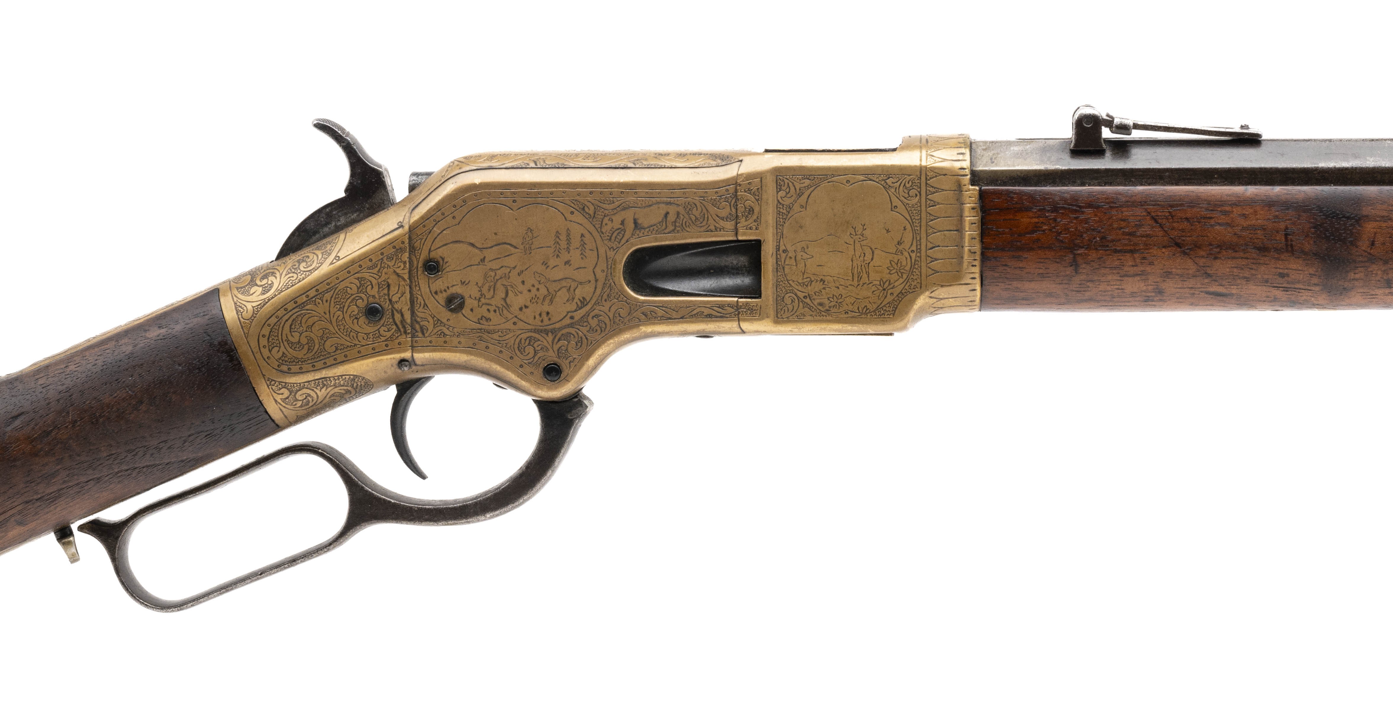 Engraved Winchester 1866 Rifle (AW1063) CONSIGNMENT - Collectors Firearms