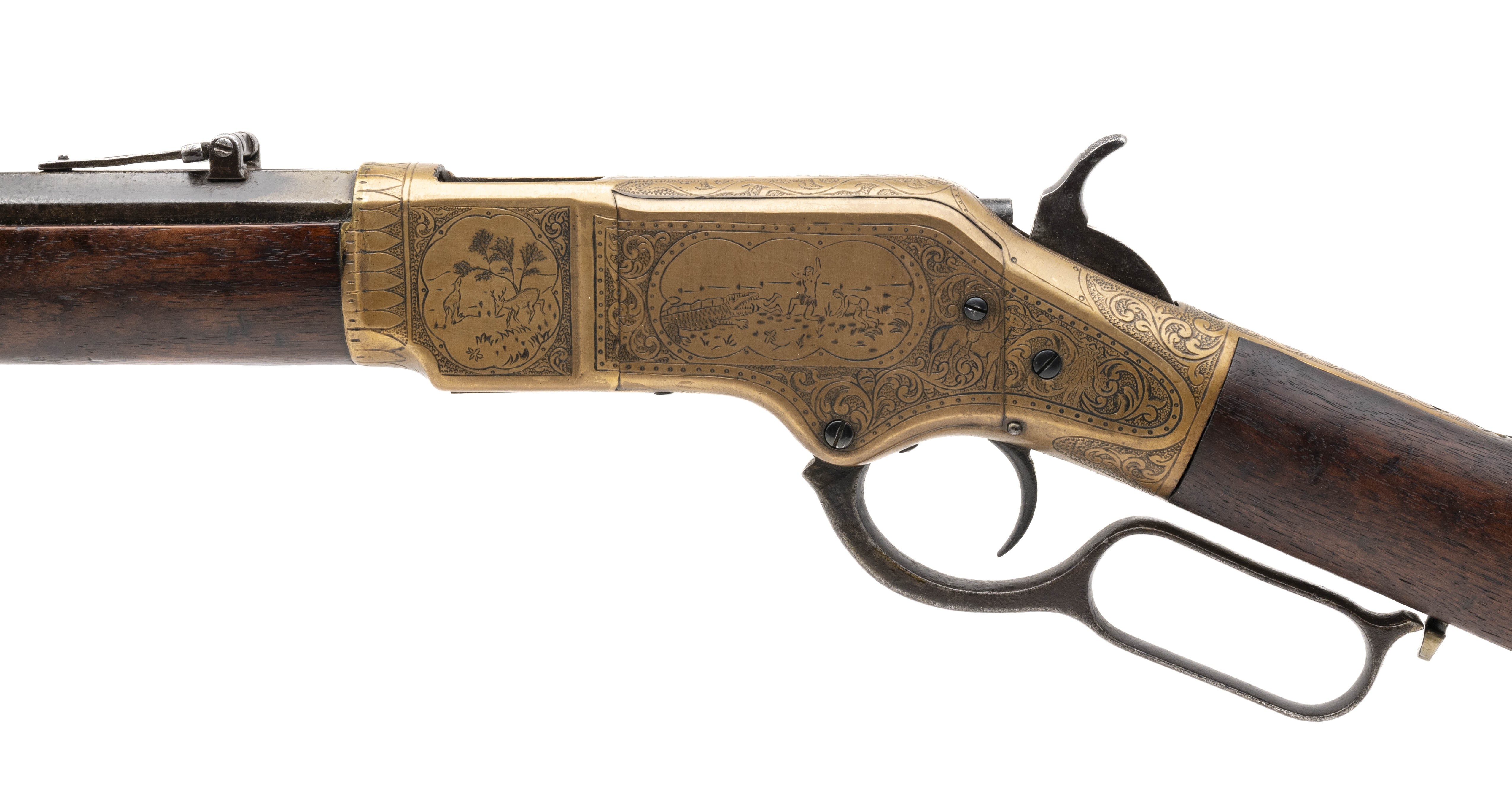 Engraved Winchester 1866 Rifle (AW1063) CONSIGNMENT - Collectors Firearms