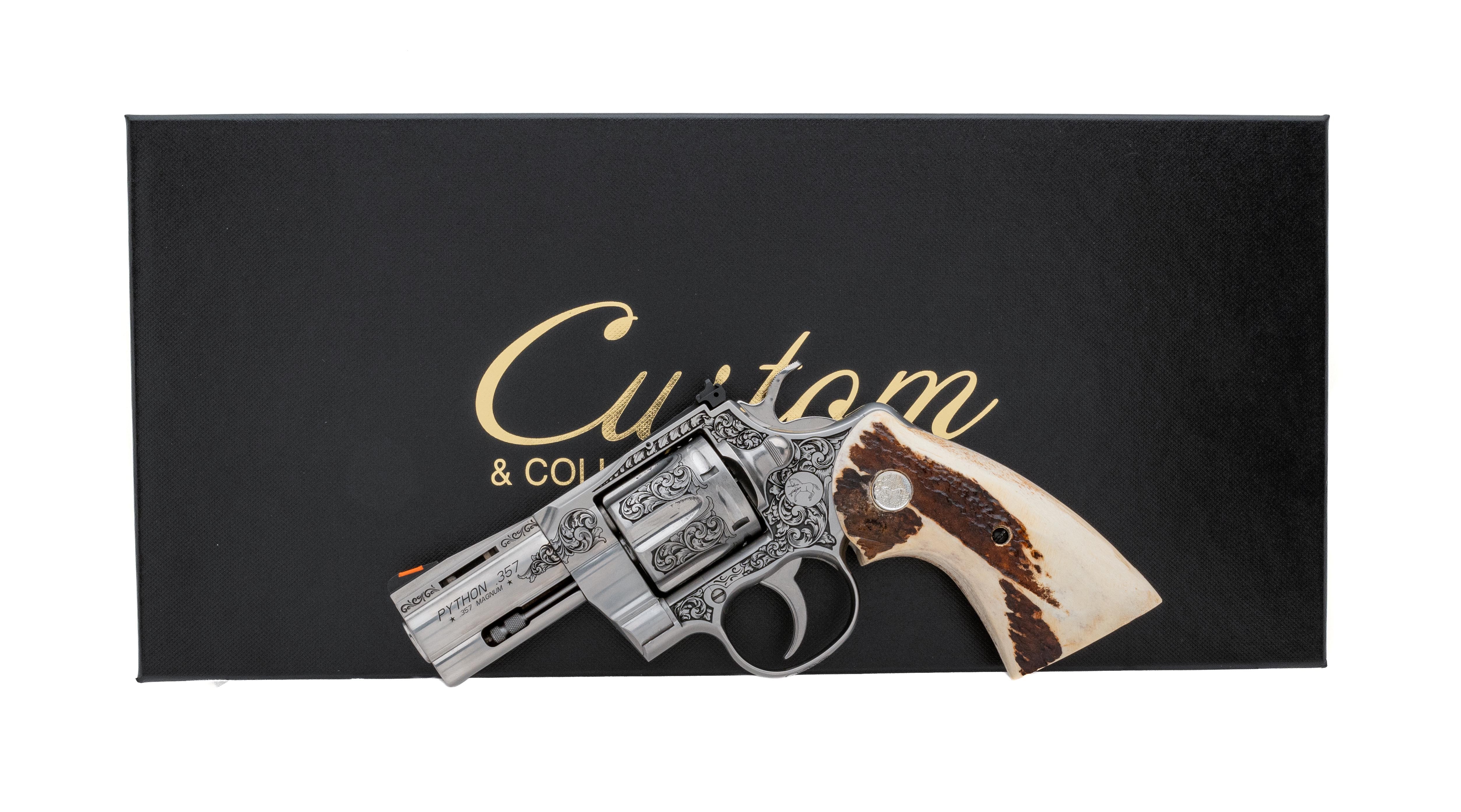 Custom & Collectable Firearms Limited Edition Colt Python Revolver ...