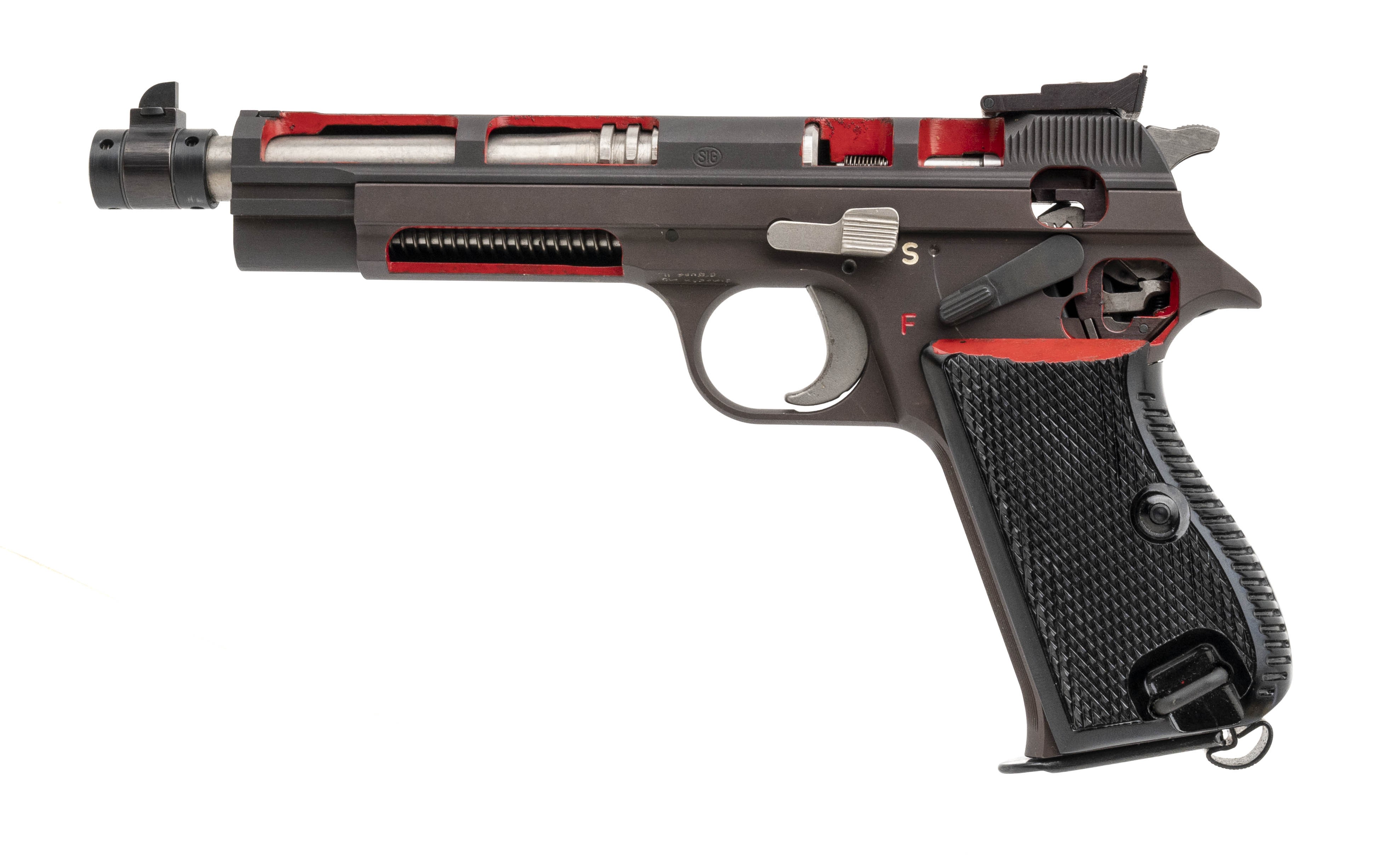 SIG P210-5 Factory Cutaway Pistol 9mm (PR68396) Consignment ...