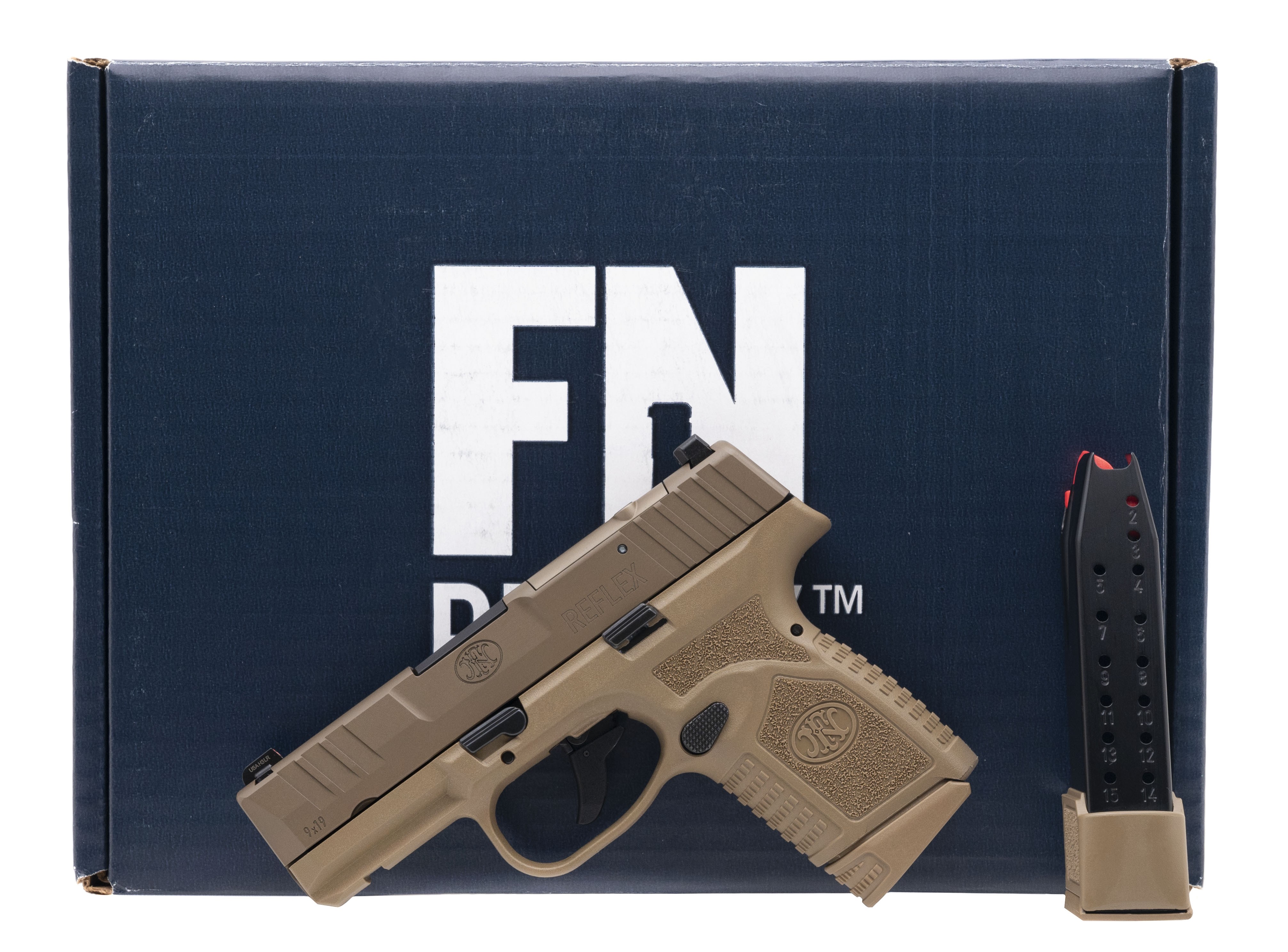 (SN: CCW0051377) FN Reflex Pistol 9mm (NGZ3873) NEW - Collector’s Firearms