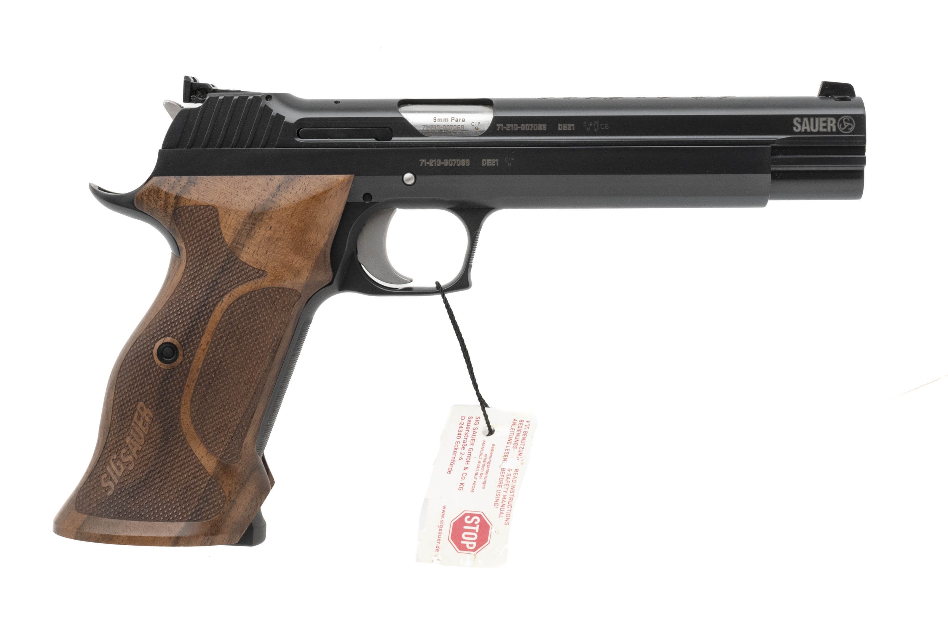 Sig Sauer P210 legend Super Target Final Edition Pistol 9mm (PR68721 ...