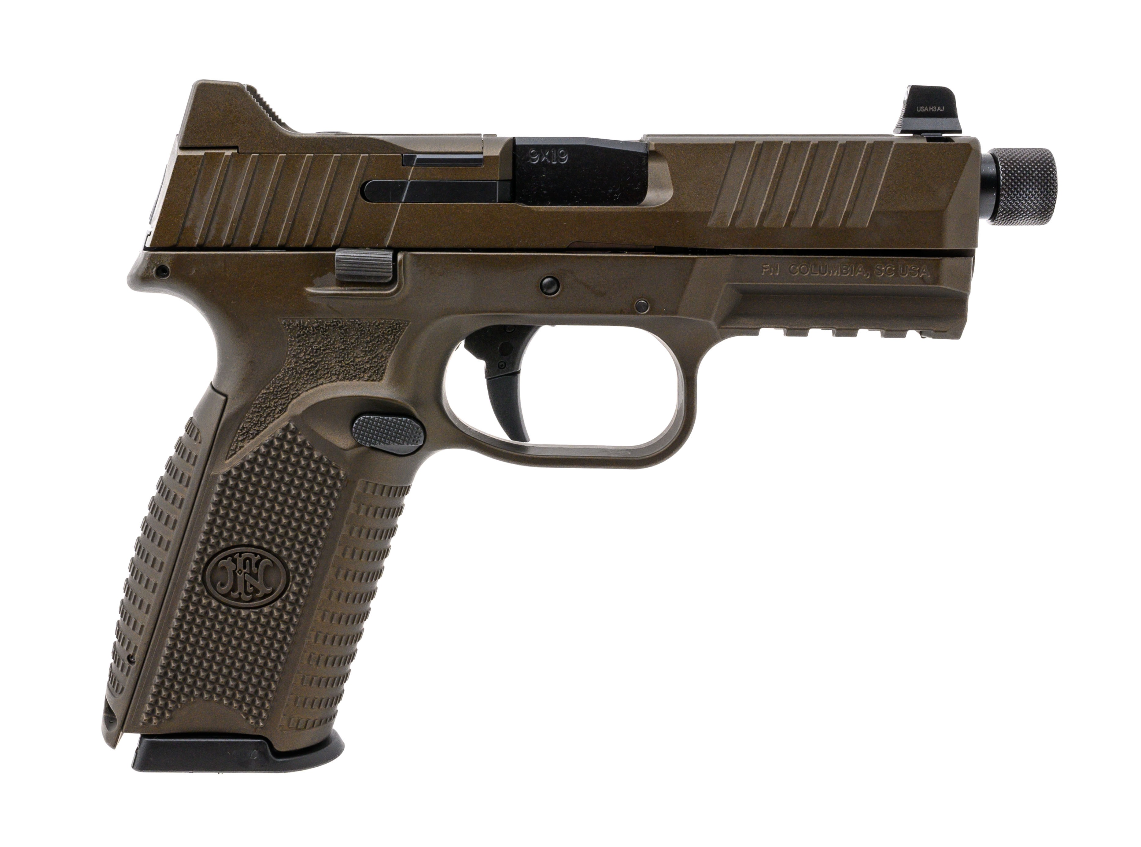 (SN: GKS0370893) FN 509T Bronze Pistol 9mm (NGZ4795) New - Collectors ...