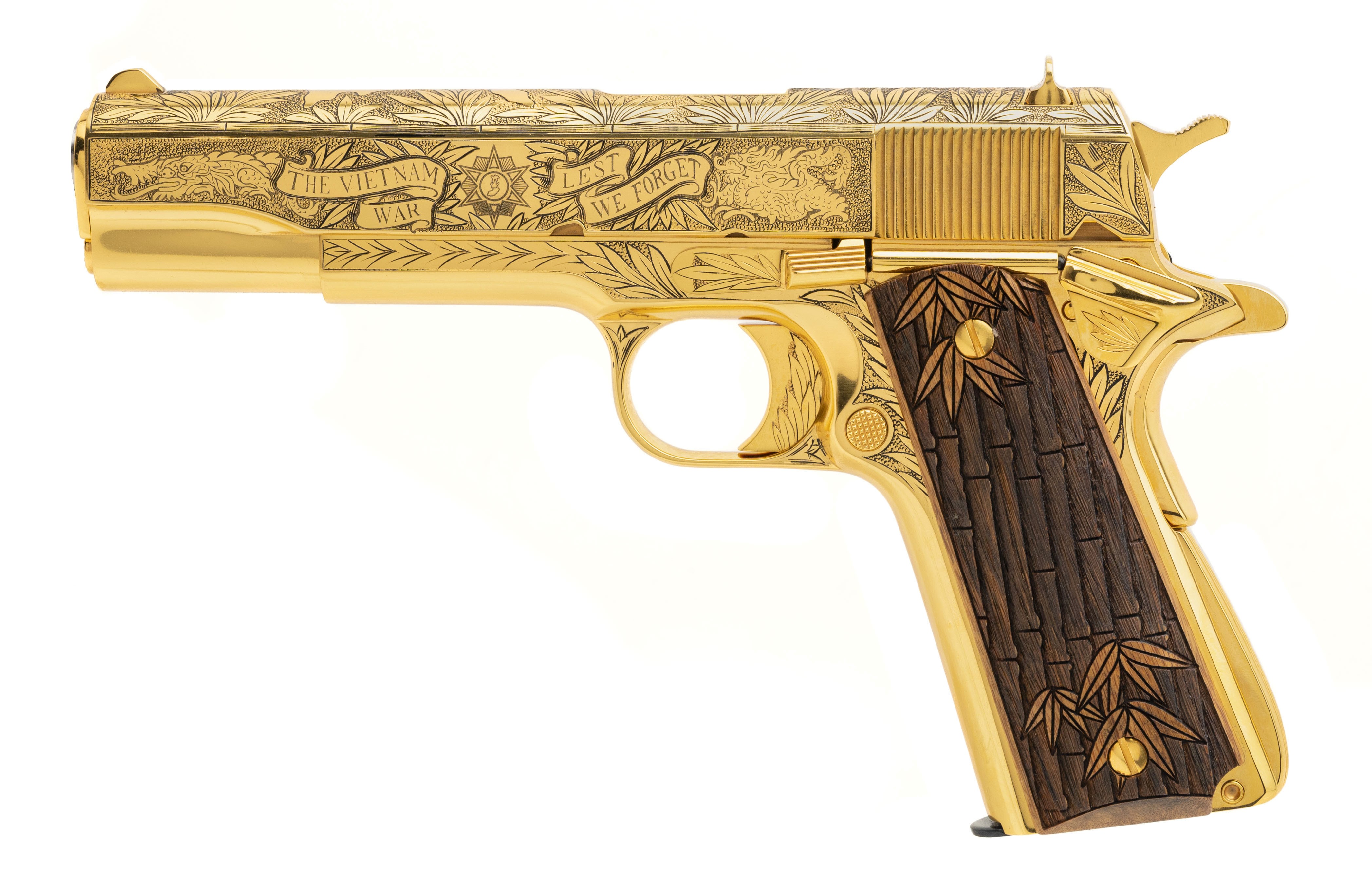 The Vietnam War Anniversary Tribute Colt 1911 Commemorative Pistol .45 ...